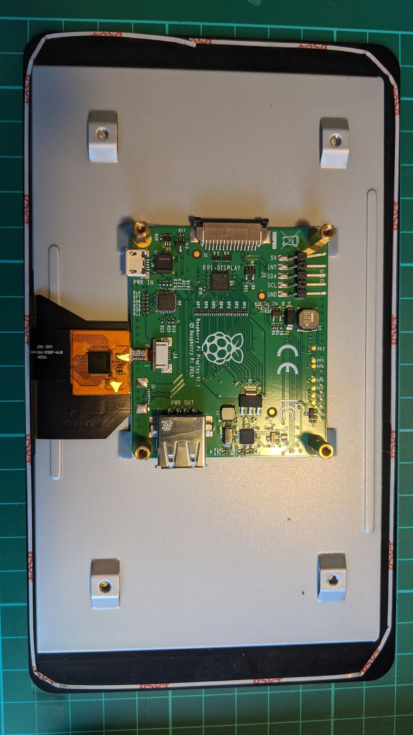 Flush Mount Raspberry Pi 7" Touchscreen : 3 Steps - Instructables