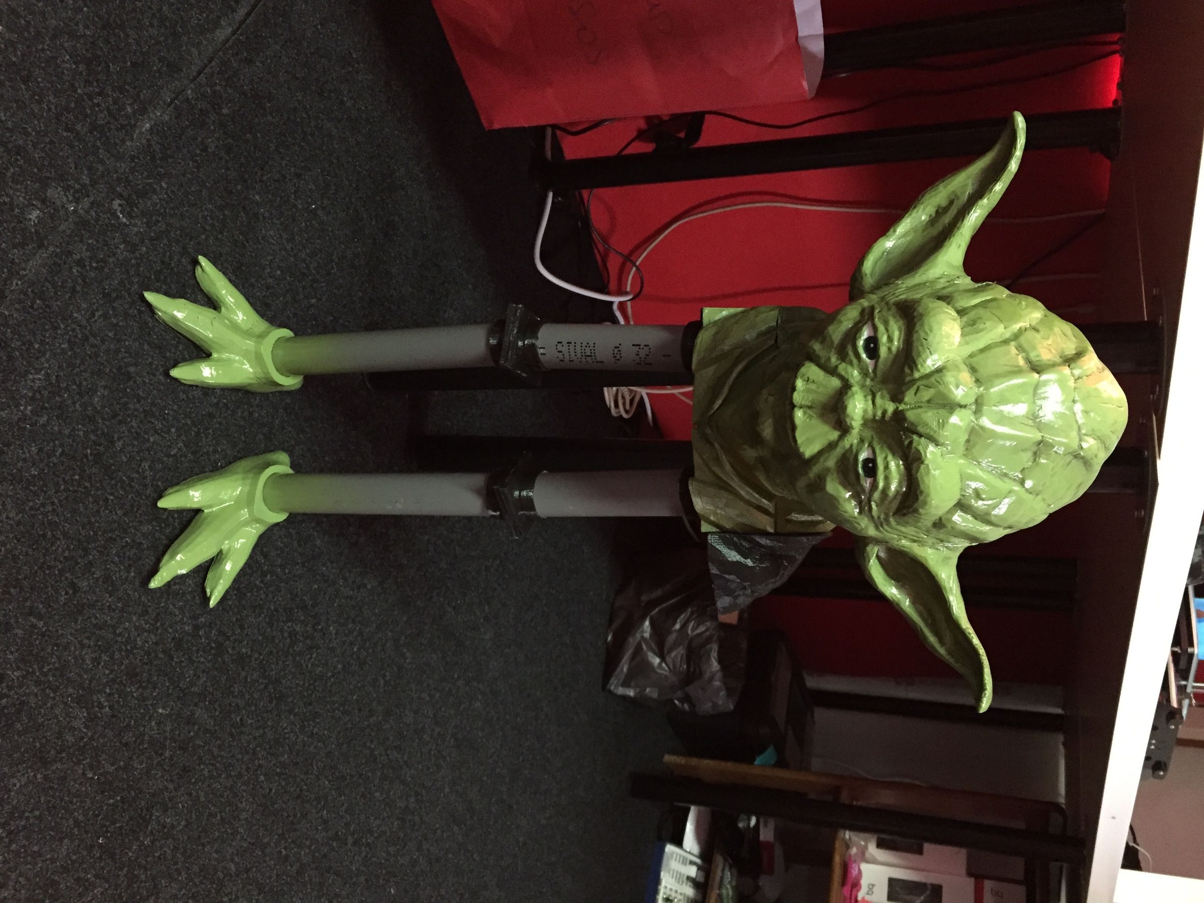 DIY Real Size Yoda : 11 Steps (with Pictures) - Instructables