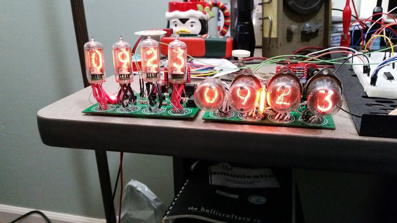 Arduino 4 Tube Multiplexed Nixie Clock : 10 Steps (with Pictures ...