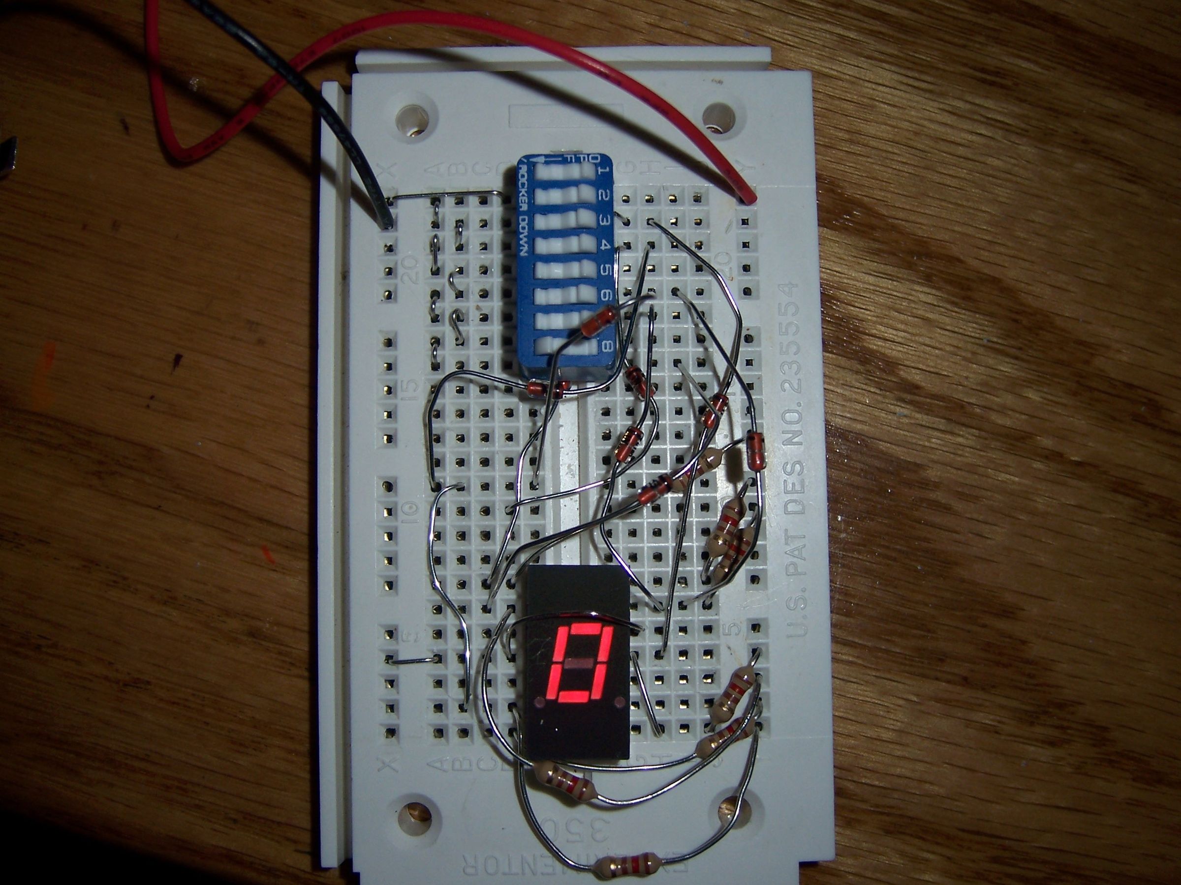 TOD: Diode Matrix ROM Intro (7-segment Display) : 7 Steps - Instructables