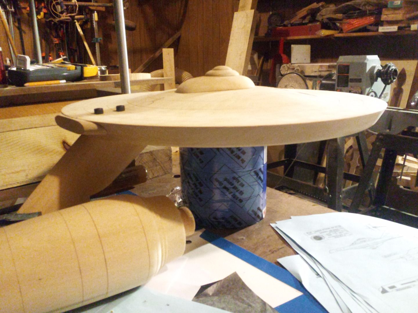 Wooden USS Enterprise Model : 7 Steps (with Pictures) - Instructables