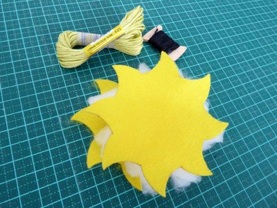 Felt Sun Ornament : 11 Steps (with Pictures) - Instructables