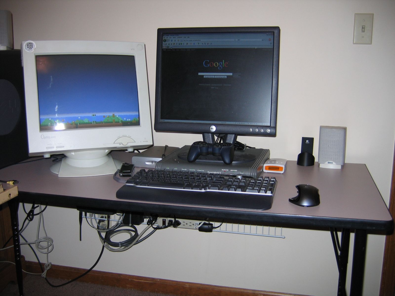 Computer Desk Cable Management on the Cheap : 10 Steps - Instructables