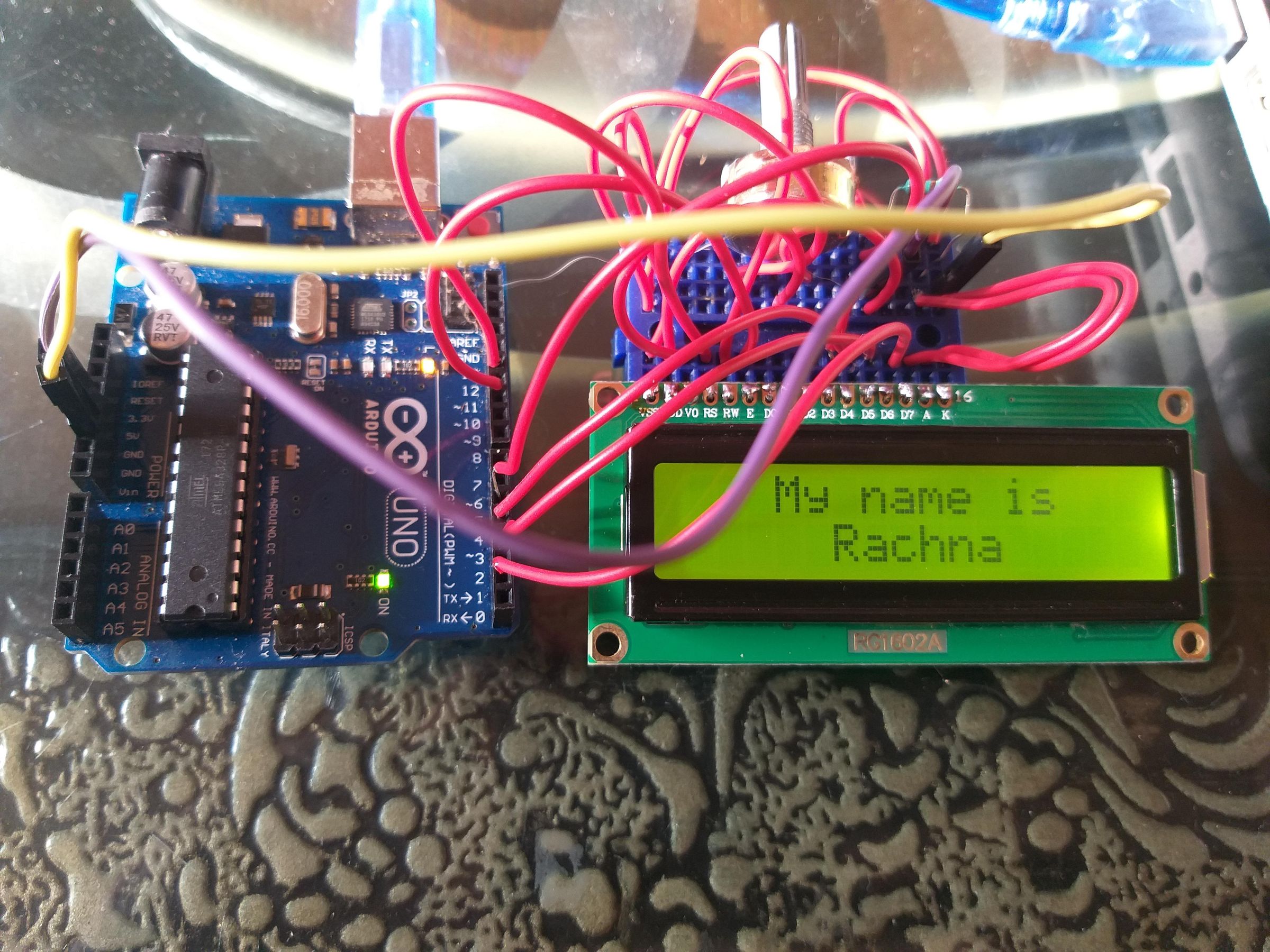 Displaying Your Name on LCD - Instructables