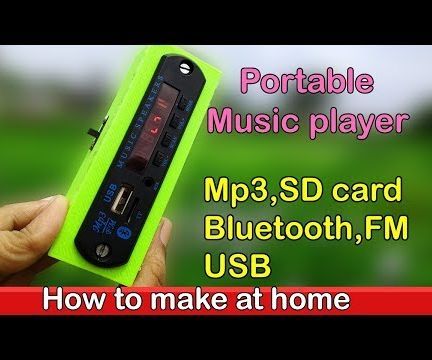 Portable Music Player With 3D Printed Box : 3 Steps - Instructables