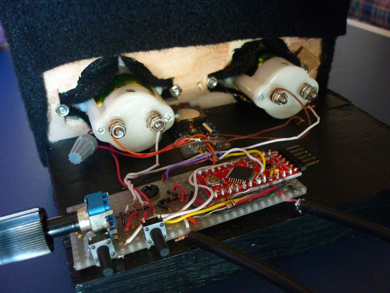 Analog Panel Meter Clock Arduino