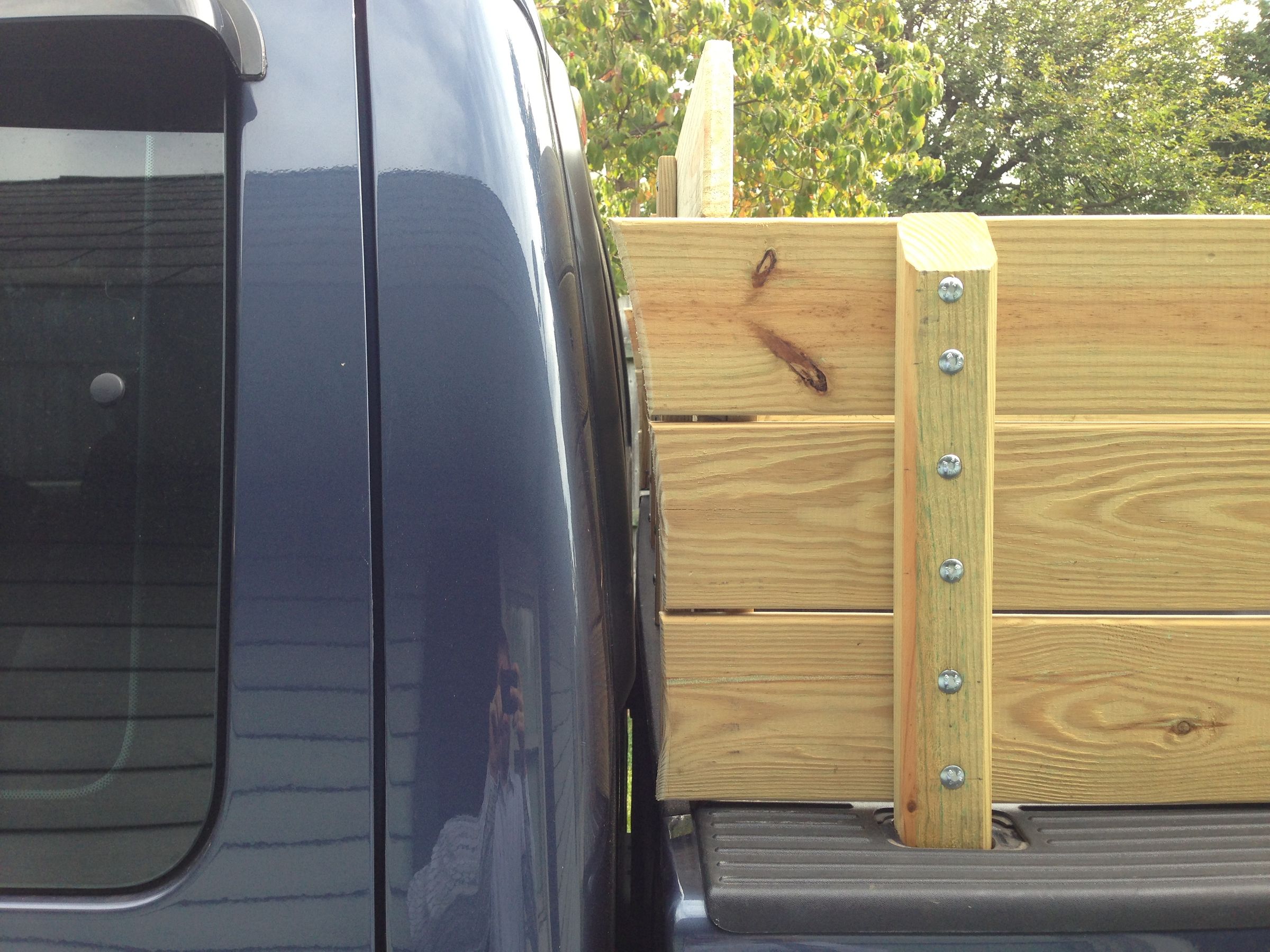 Pickup Truck Sideboards/Stake Sides - Ford Super Duty : 4 Steps (with ...