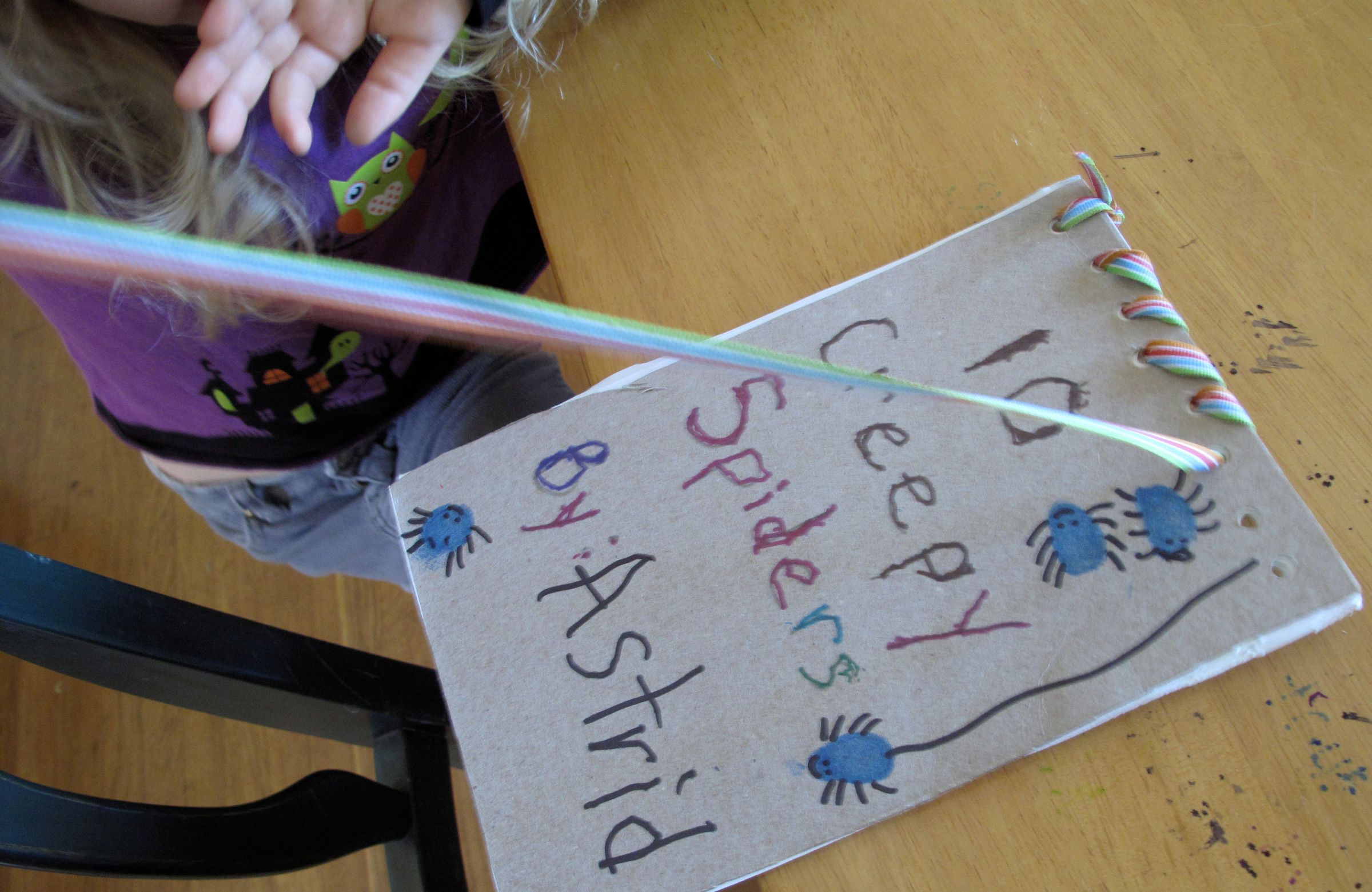 Make a Spooky Spider Counting Book With Your Toddler : 12 Steps (with ...