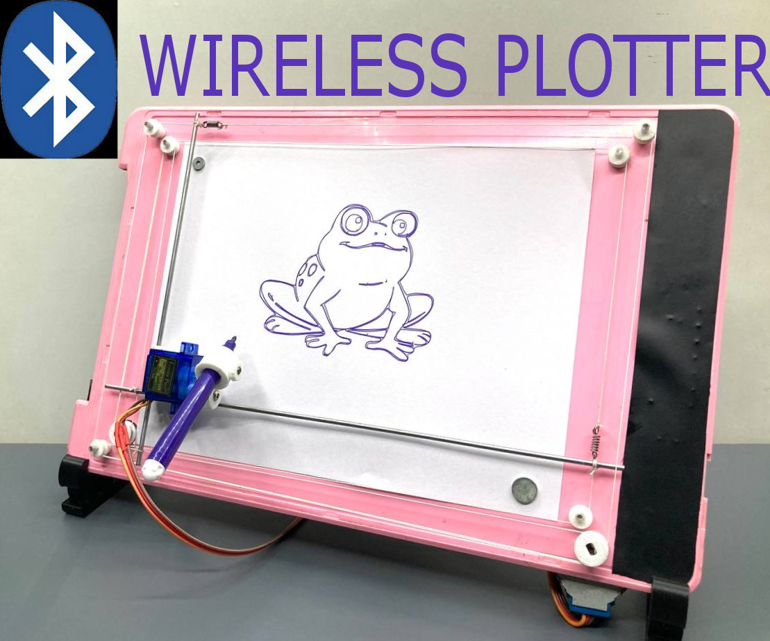 Wireless Plotter (Mini CNC Plotter + Bluetooth) : 6 Steps (with Pictures) - Instructables