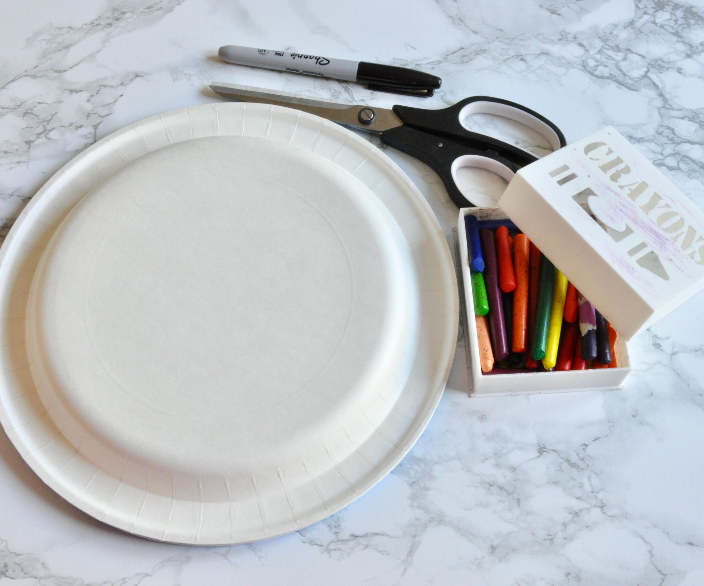 Paper Plate Fractions - Math Manipulative : 8 Steps (with Pictures ...