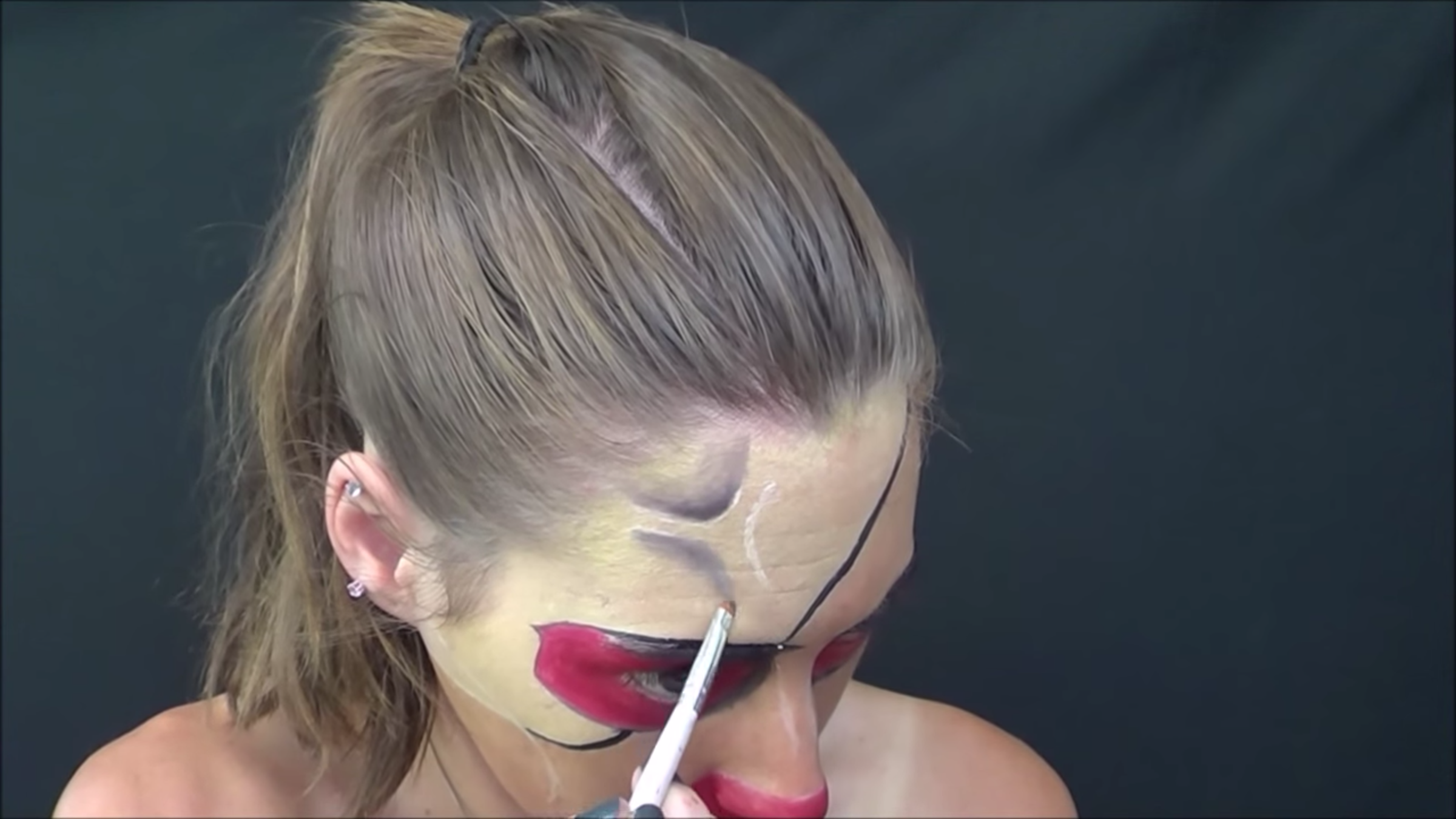 Fallout 3 Ghoul Mask Makeup Transformation : 12 Steps (with Pictures ...