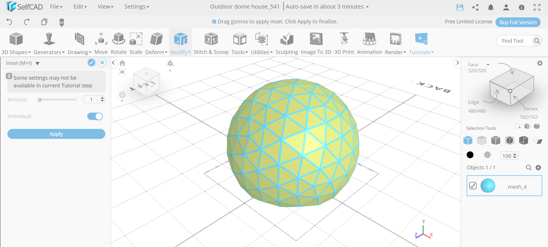 HOW TO CREATE 3D WIREFRAME MODELS LIKE SPIRAL LAMP SHADE AND OUTDOOR DOME HOUSE IN 3D MODELLING ...