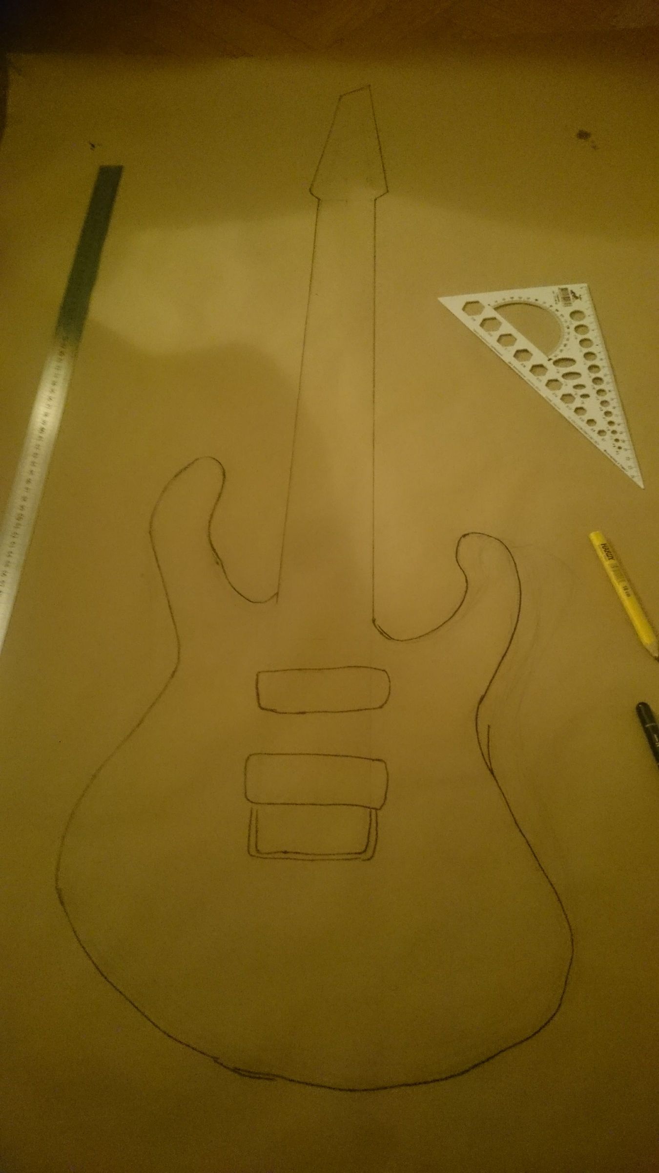Hand Crafted Guitar From Recycled Wood : 7 Steps (with Pictures ...