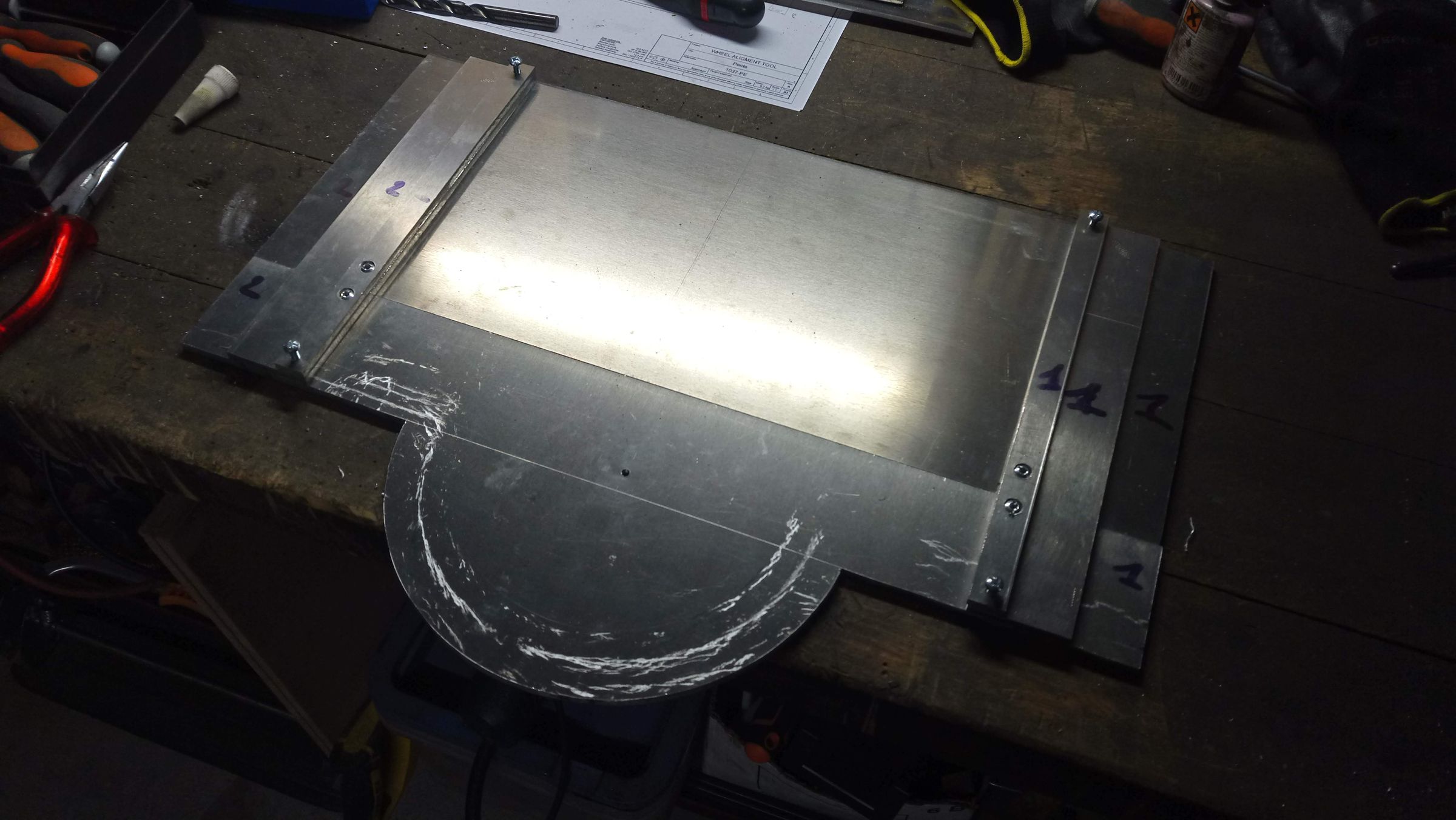 Wheel Alignment Tool - "BUILD a TOOL" Contest : 9 Steps (with Pictures ...