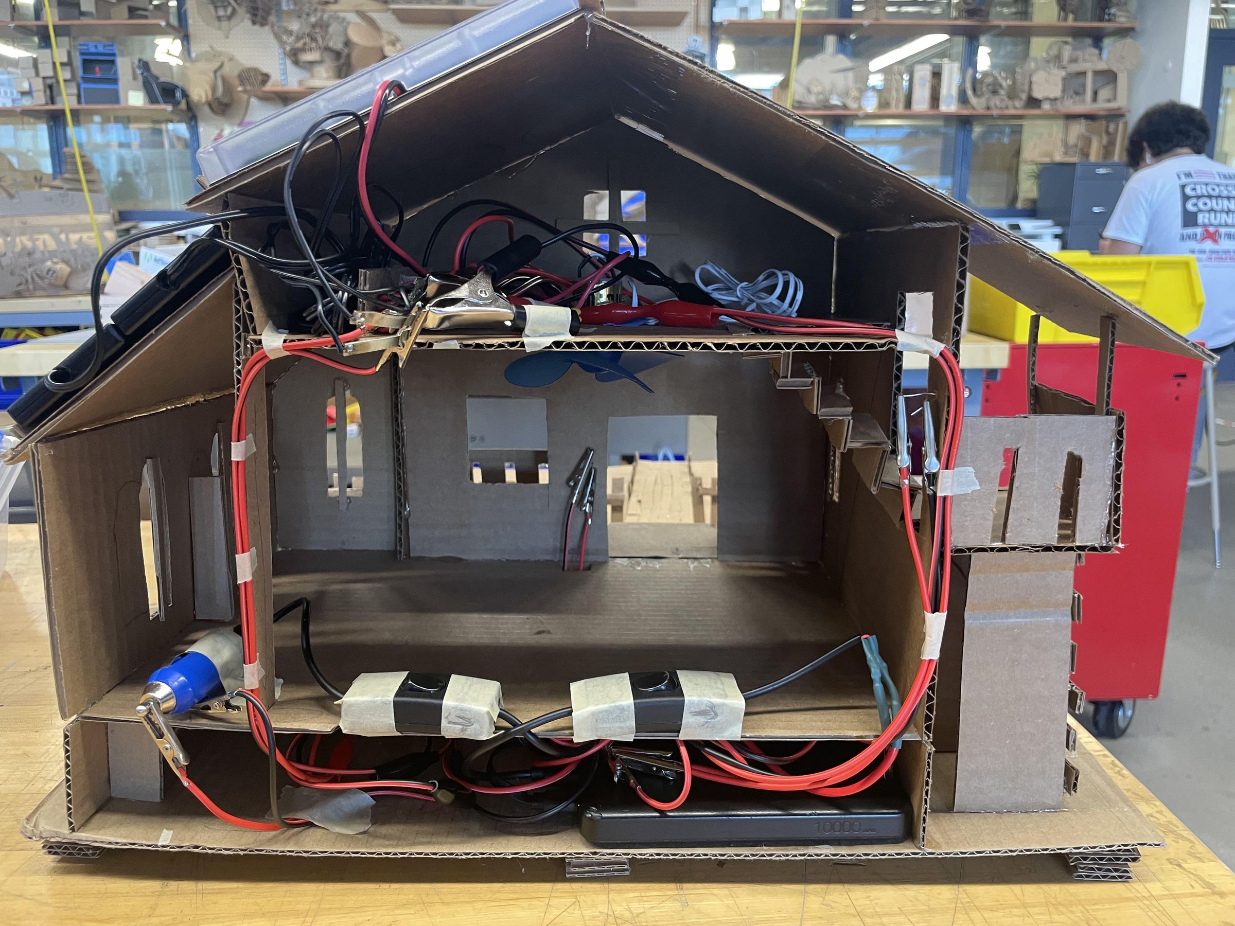 How to Build a Solar-Powered Cardboard House W/ Loads : 10 Steps ...