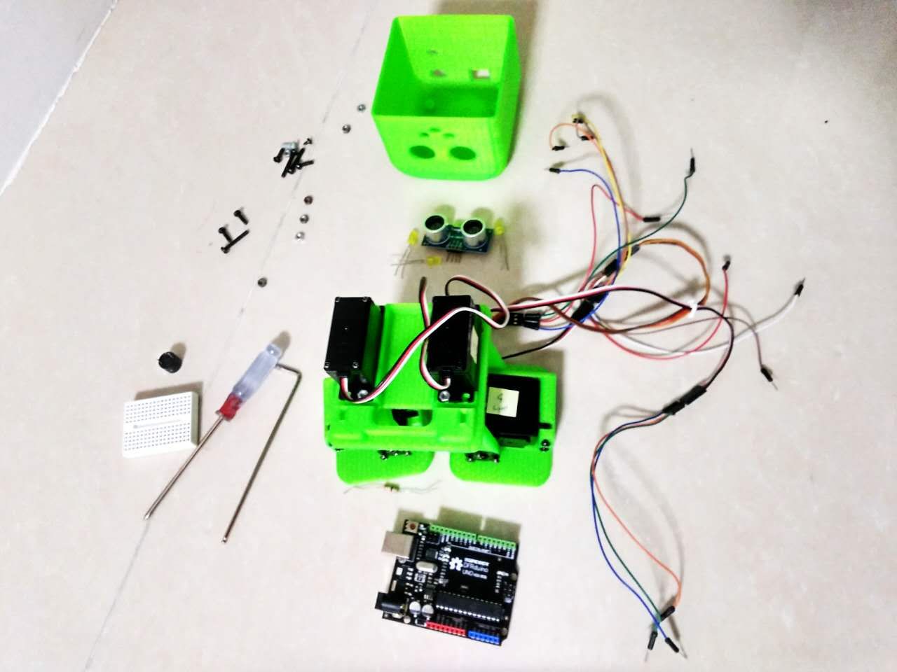 Tito - Arduino UNO 3d Printed Robot : 7 Steps (with Pictures ...