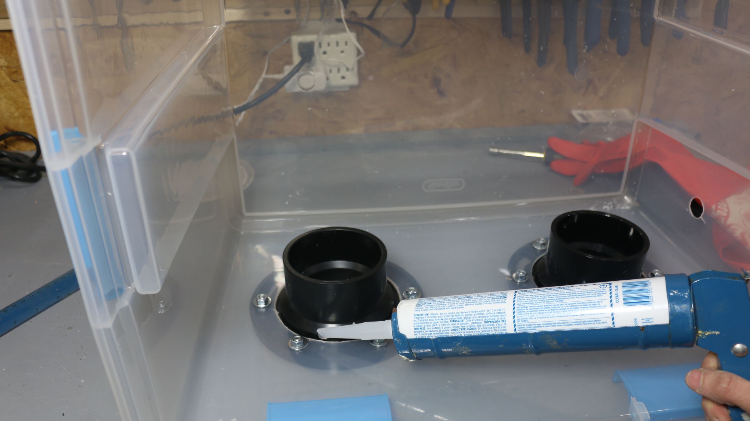 DIY Sandblasting Cabinet and Etching Glass : 4 Steps (with Pictures ...