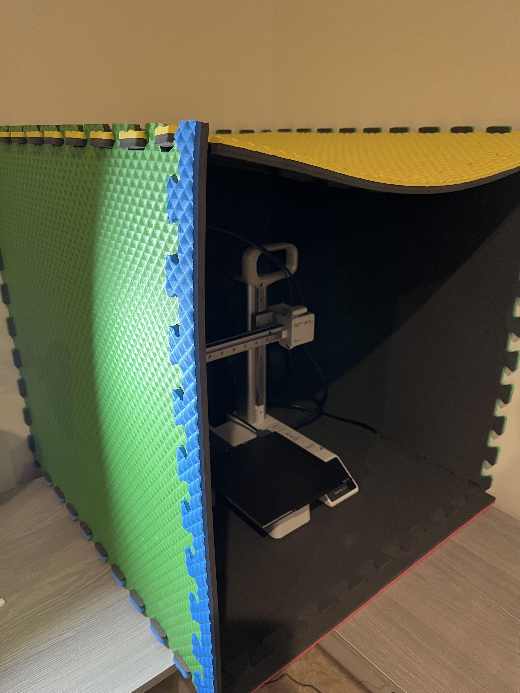 DIY 3D Printer Enclosure - No Acrylic, No Screws, Easy Assembly : 4 ...