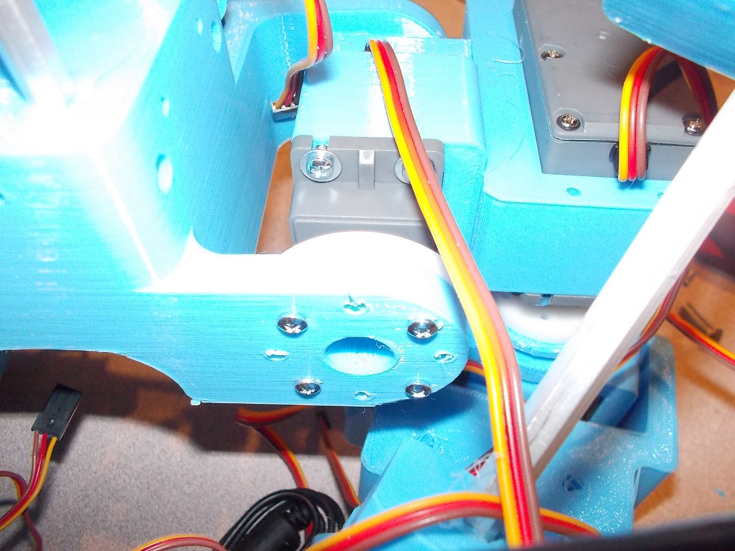ASPIR: Full-Size 3D-Printed Humanoid Robot : 80 Steps (with Pictures ...
