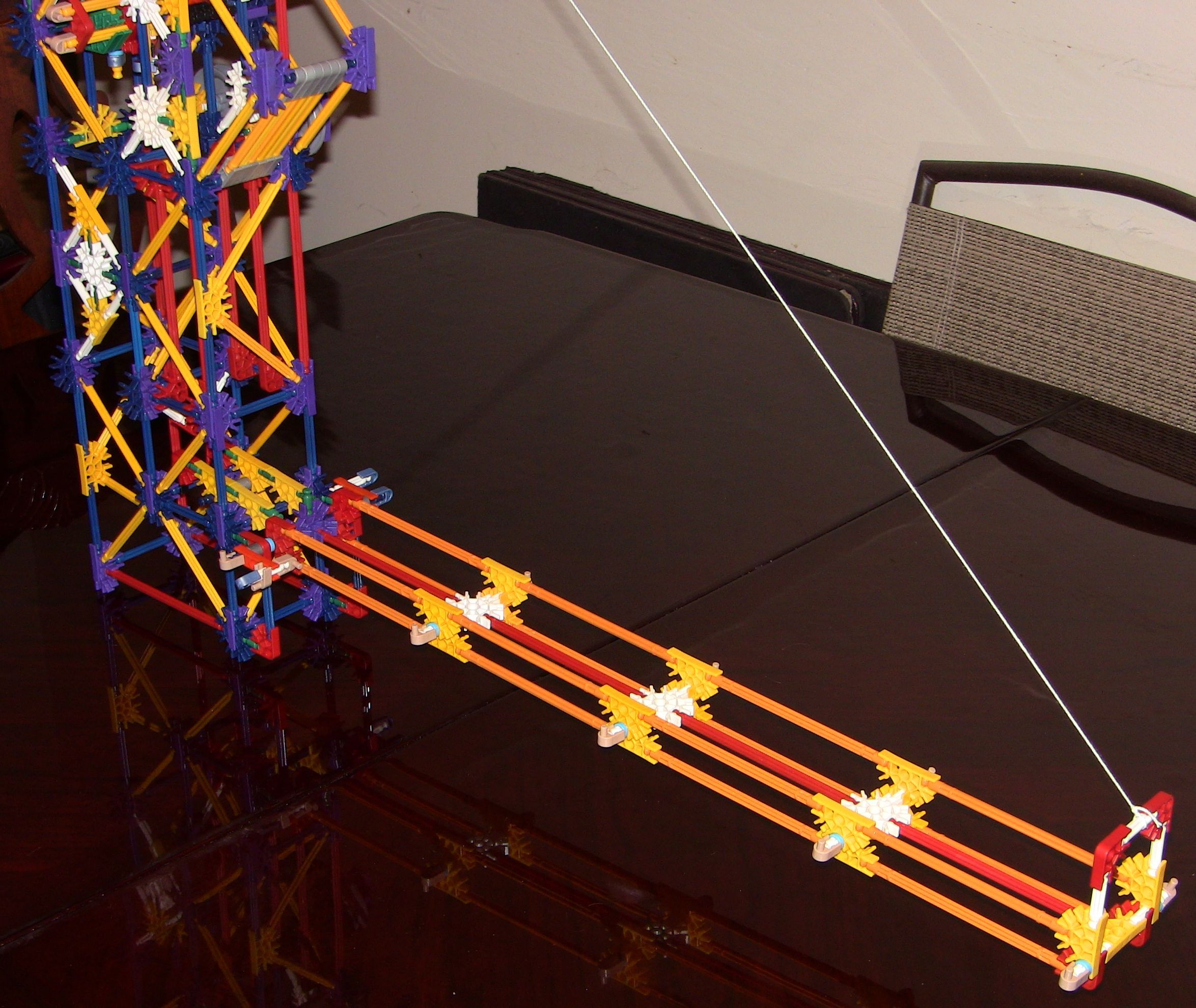 Knex Automatic Drawbridge Element : 7 Steps - Instructables