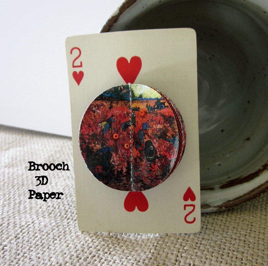 Paper Brooch - Instructables