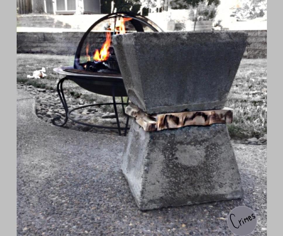 Live Edge Concrete Block Seat : 5 Steps (with Pictures) - Instructables