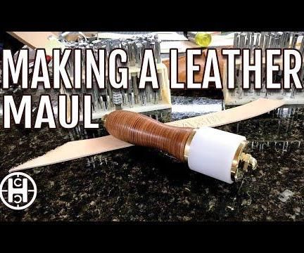 Stacked Leather Handle Maul : 9 Steps (with Pictures) - Instructables