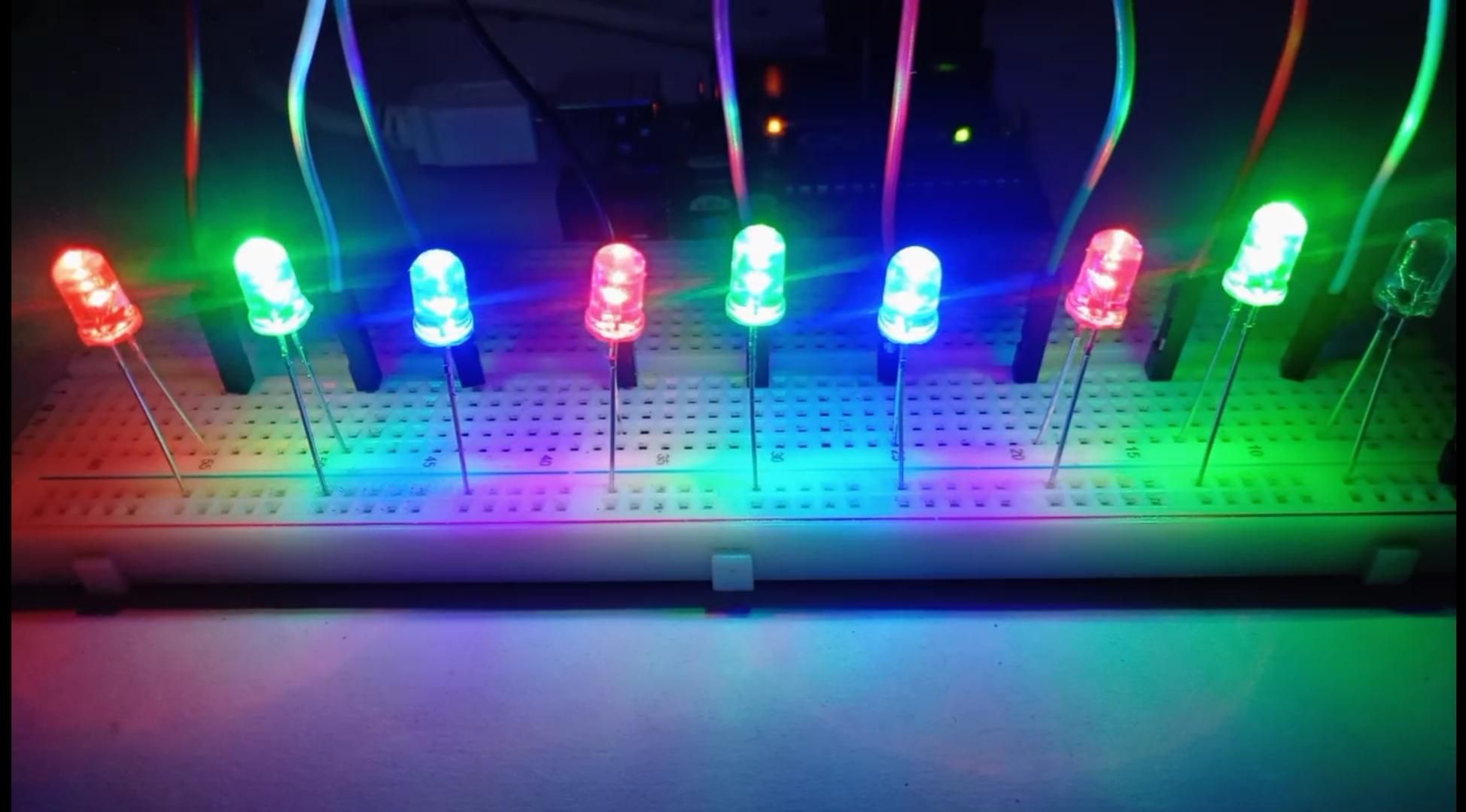 Arduino LED Chaser ( With 5 Effects ) : 4 Steps (with Pictures ...