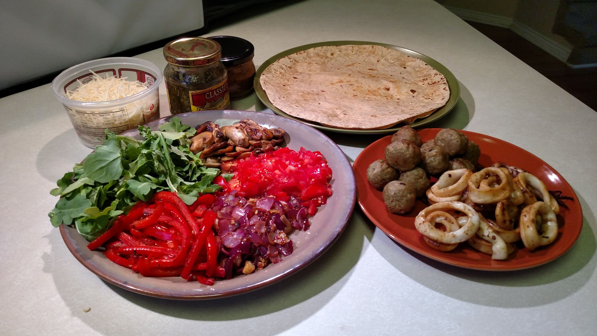 Quick and Easy Piadina Wraps (Italian Street Food) : 4 Steps (with ...