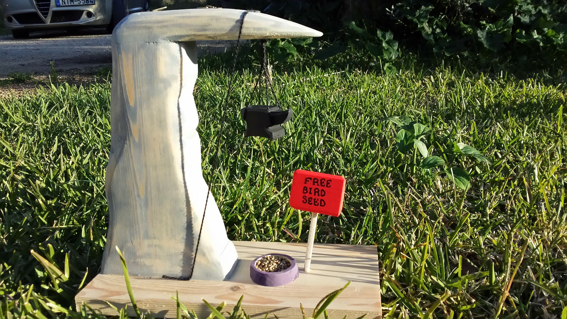 Coyote and Roadrunner Inspired Bird Feeder : 6 Steps - Instructables
