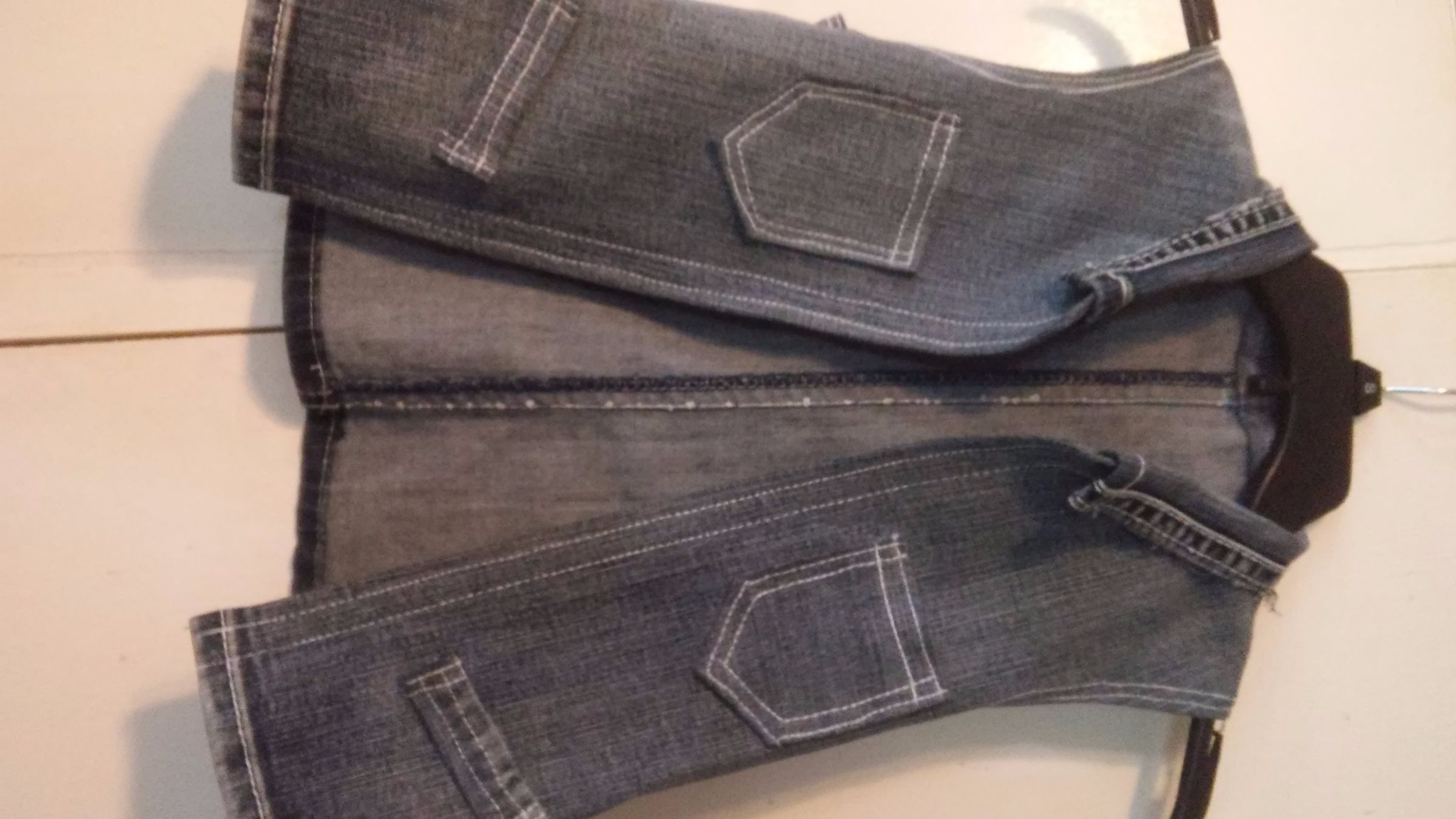 TRANSFORM Old Jeans Into a VEST! : 9 Steps (with Pictures) - Instructables