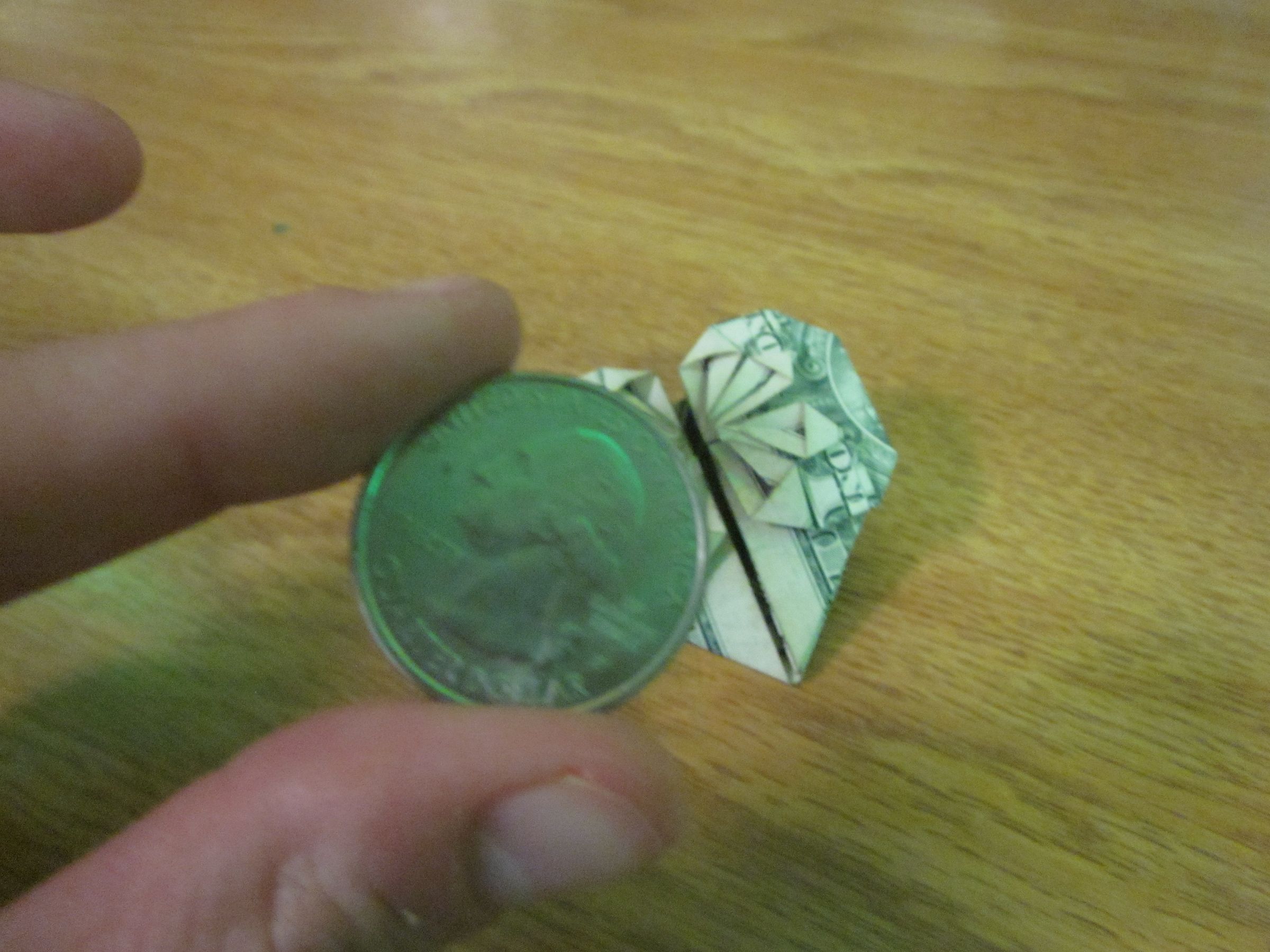 Dollar Origami 24 Steps Instructables