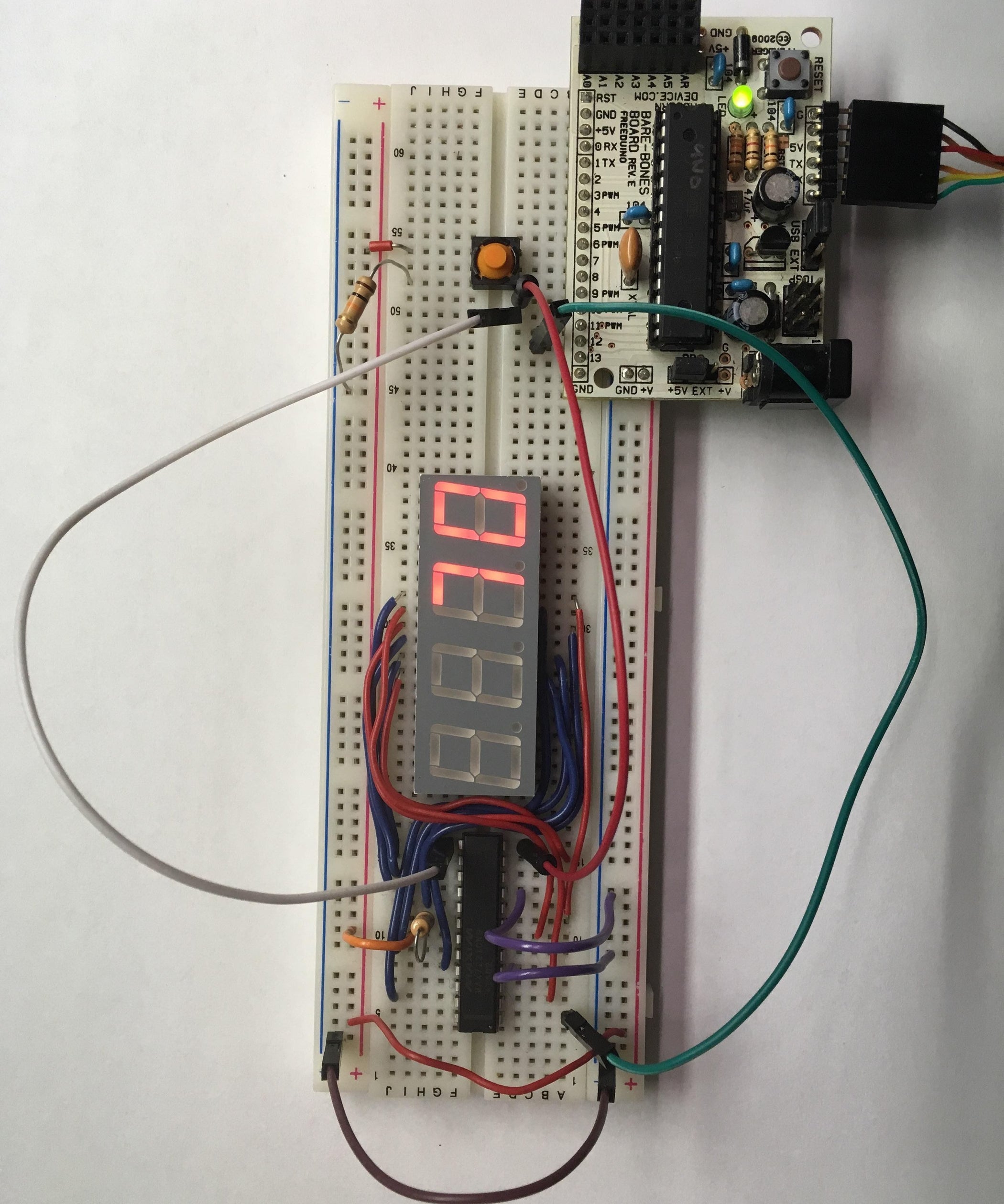 Counter Using the MAX7221 : 4 Steps - Instructables