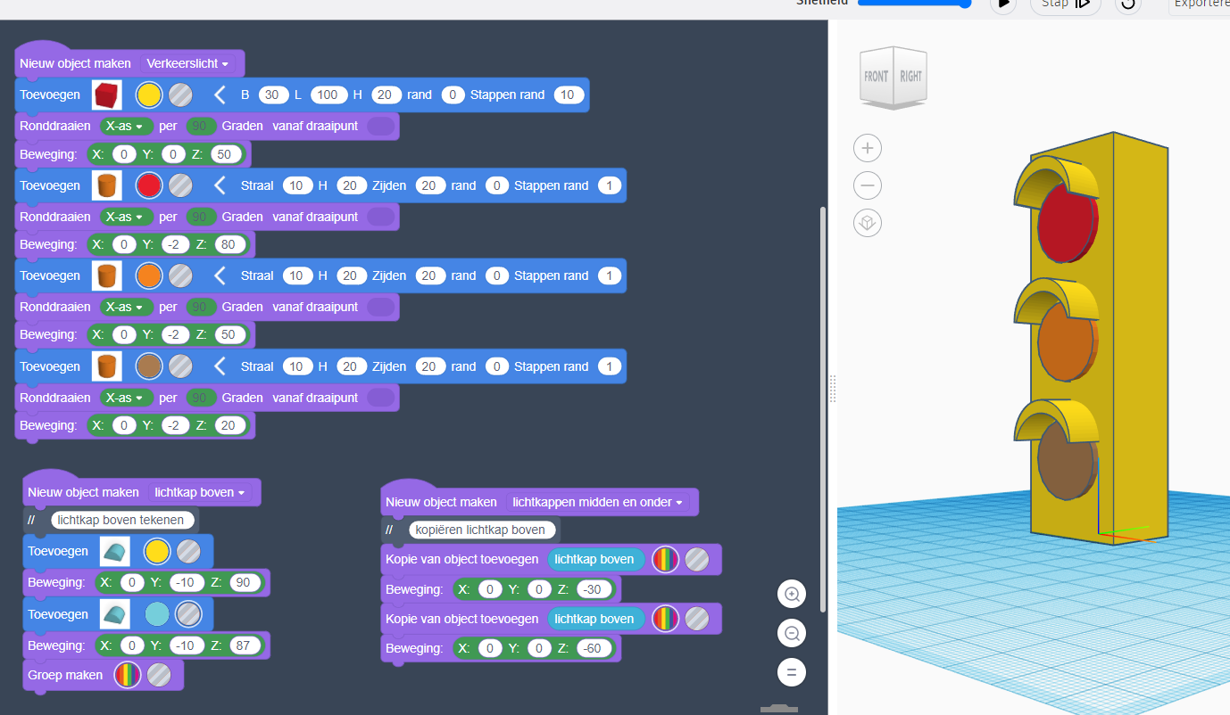 Code a Traffic Light in Tinkercad Codeblocks & Circuits : 10 Steps ...