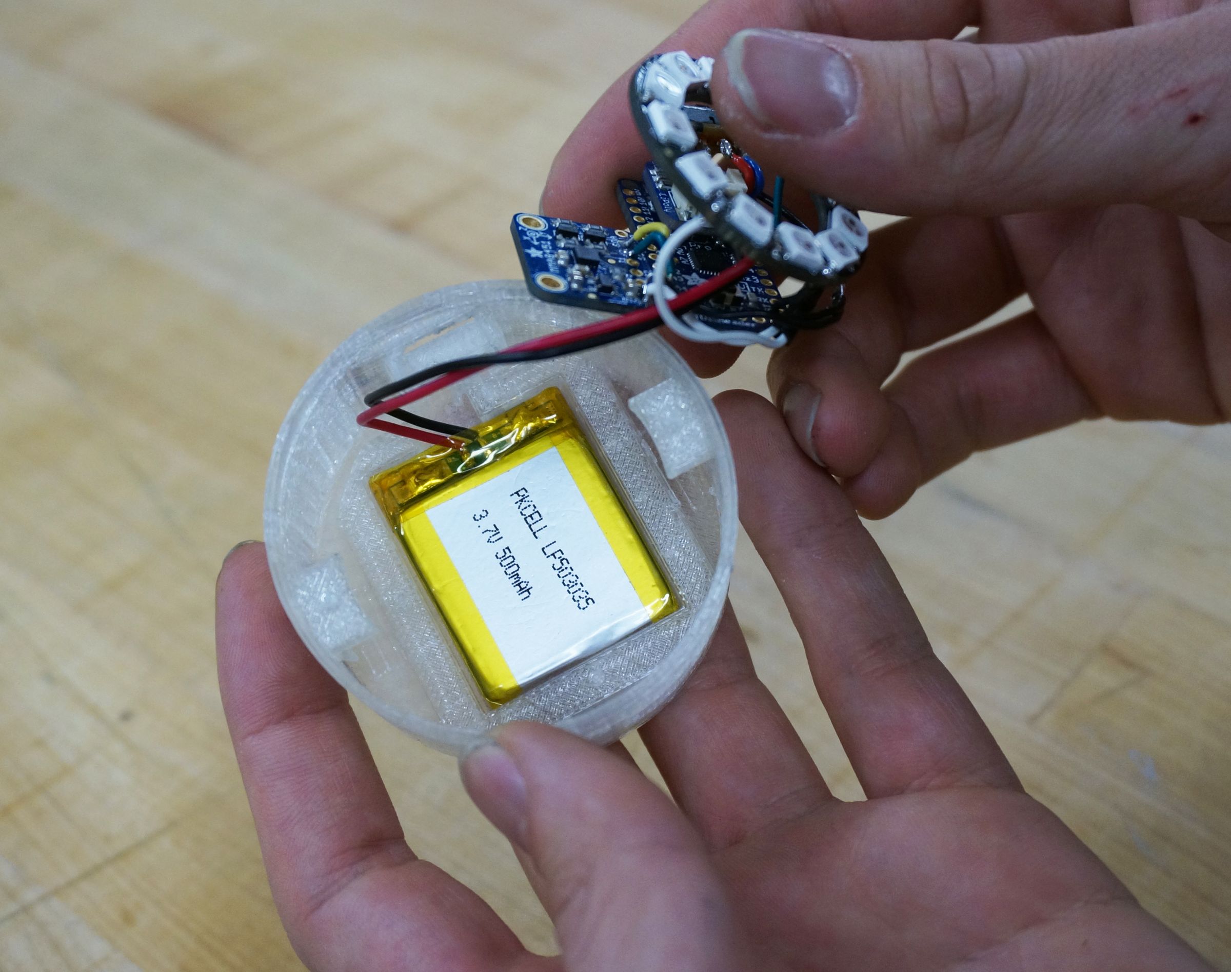 Glass With Accelerometer Controlled Light : 6 Steps (with Pictures ...