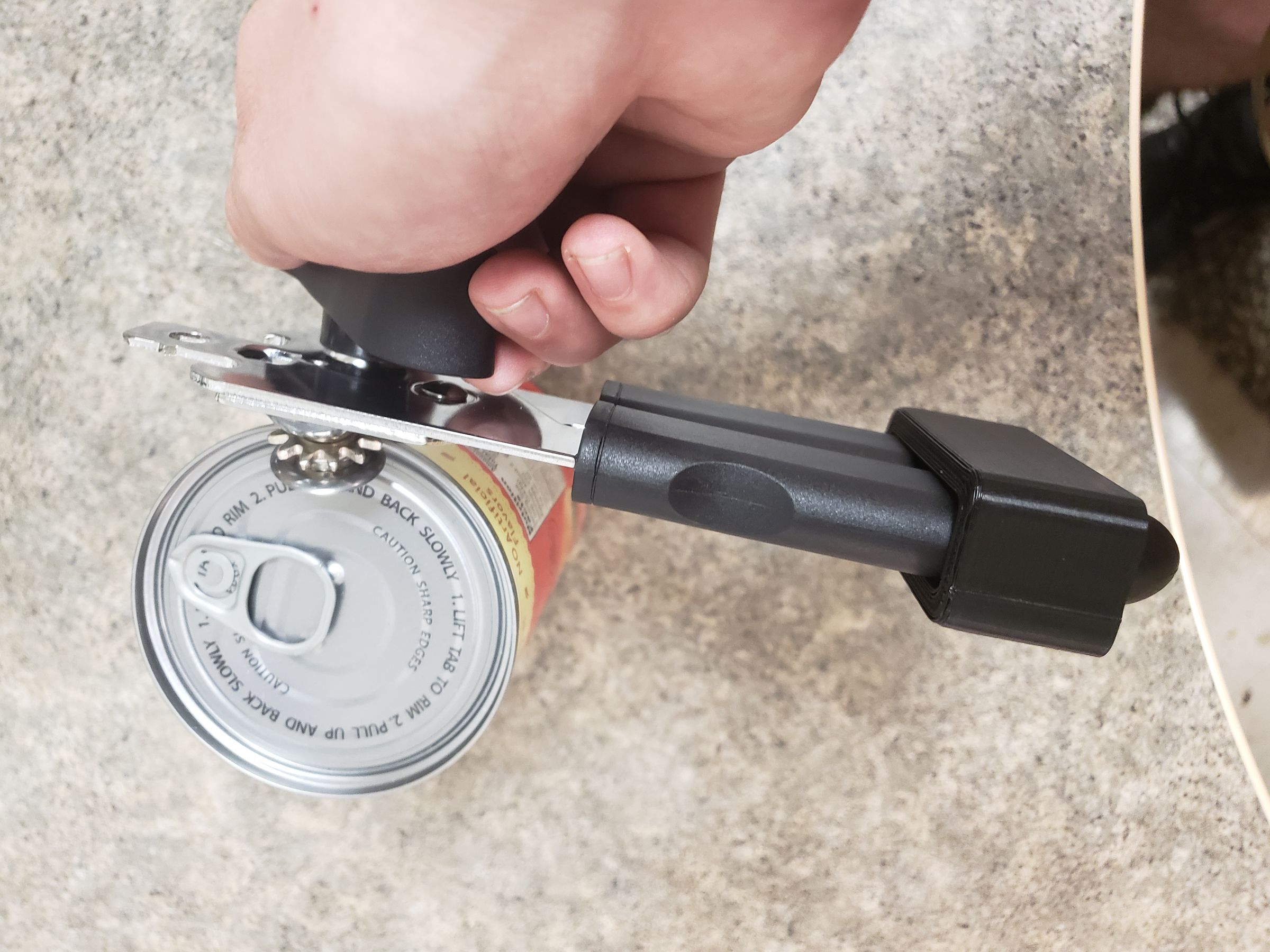 One Handed Can Opener : 6 Steps - Instructables