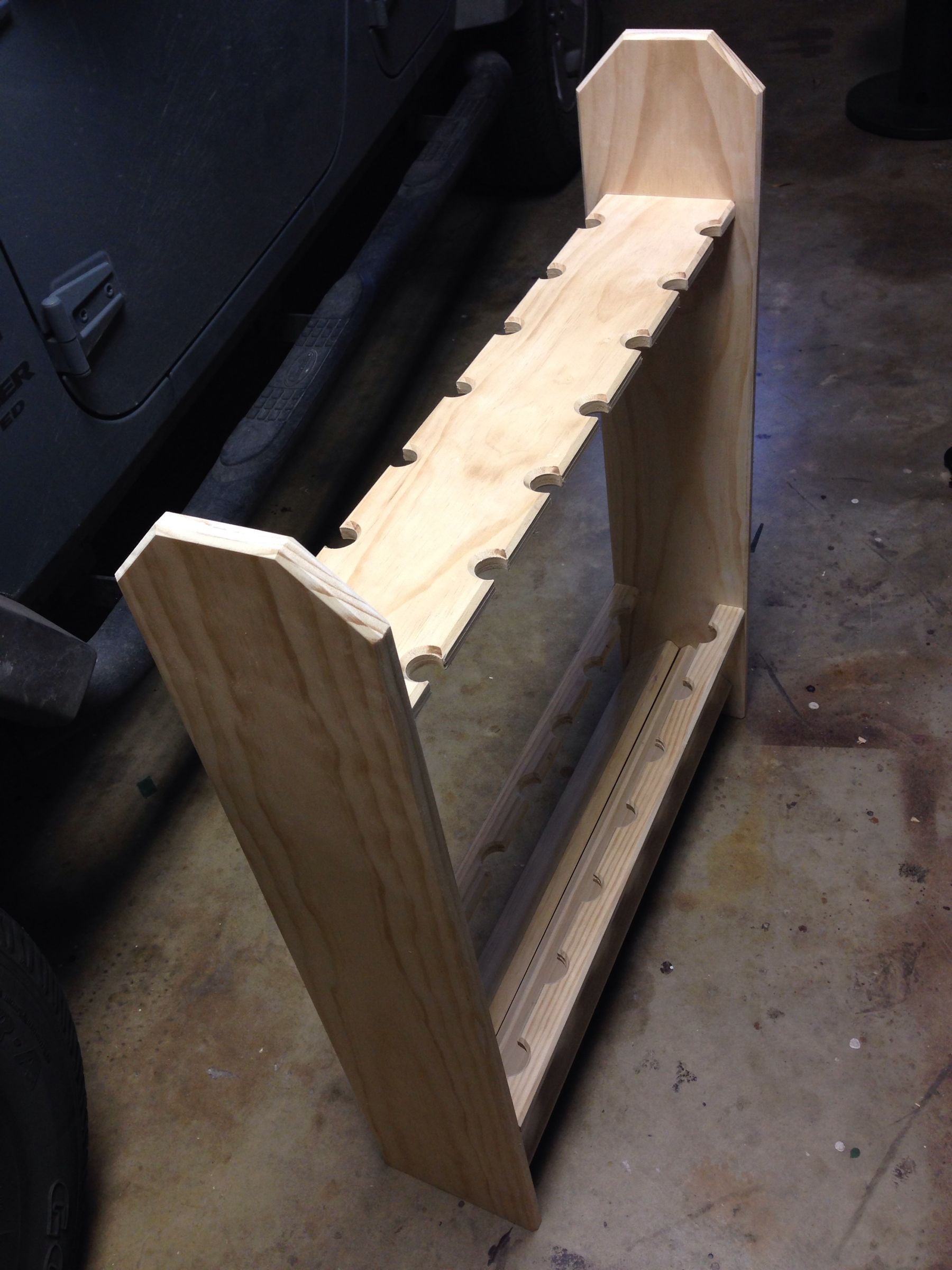 Fishing Rod Rack : 7 Steps - Instructables