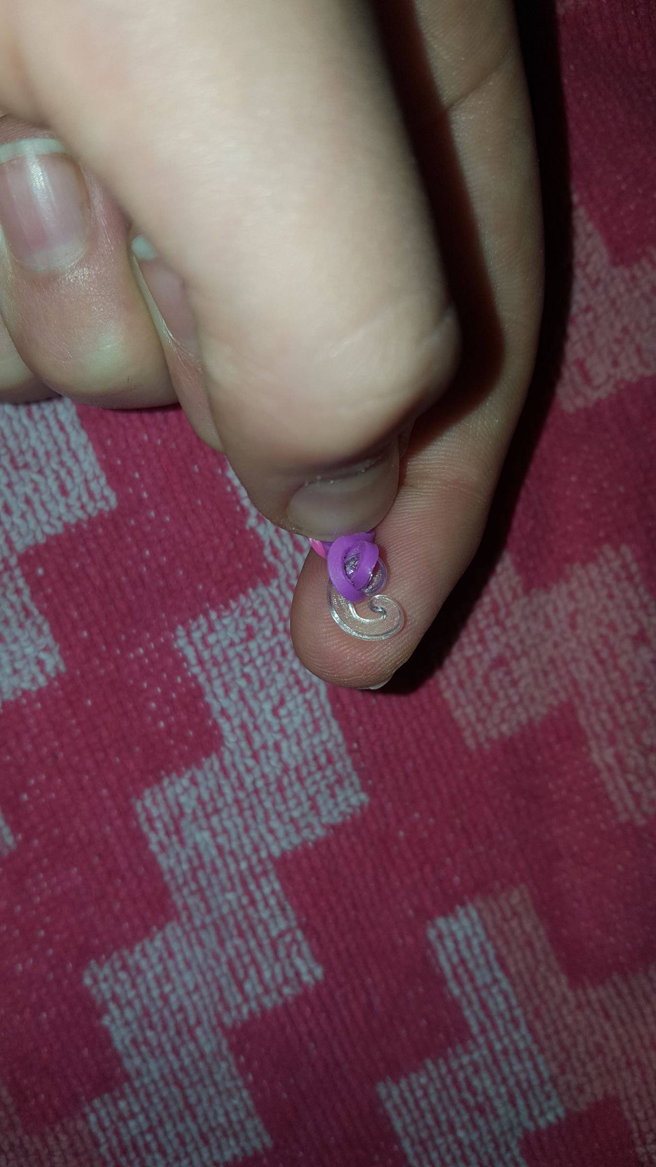 Loom Band Bracelet/key Chain : 9 Steps - Instructables