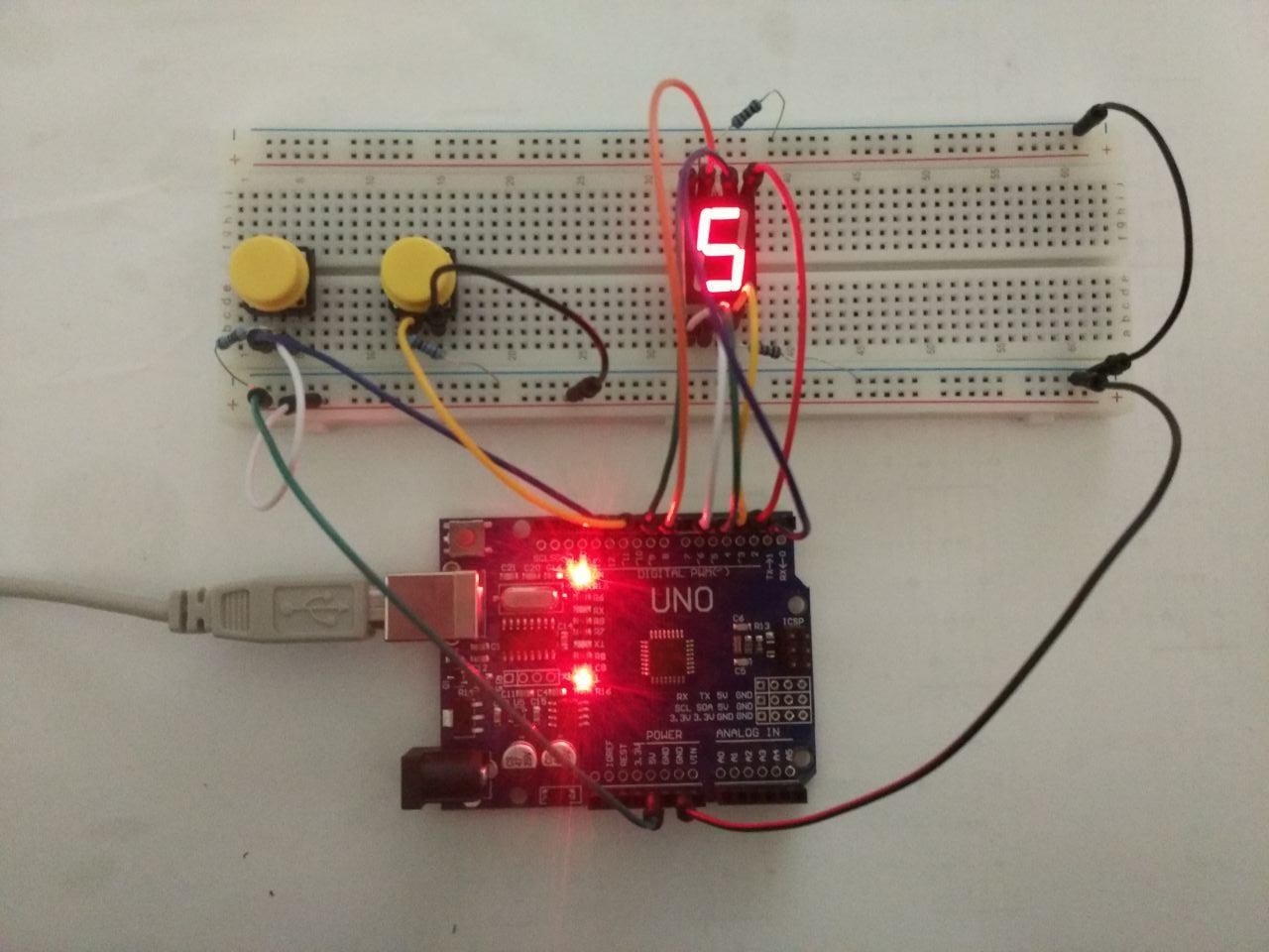 7 Segment Display on Arduino - Instructables