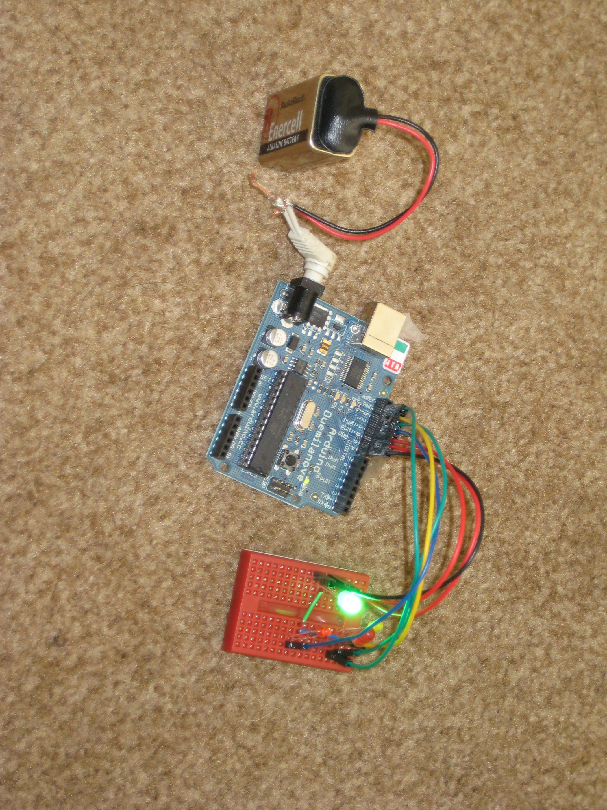 Power Arduino From A 9v Battery 3 Steps Instructables