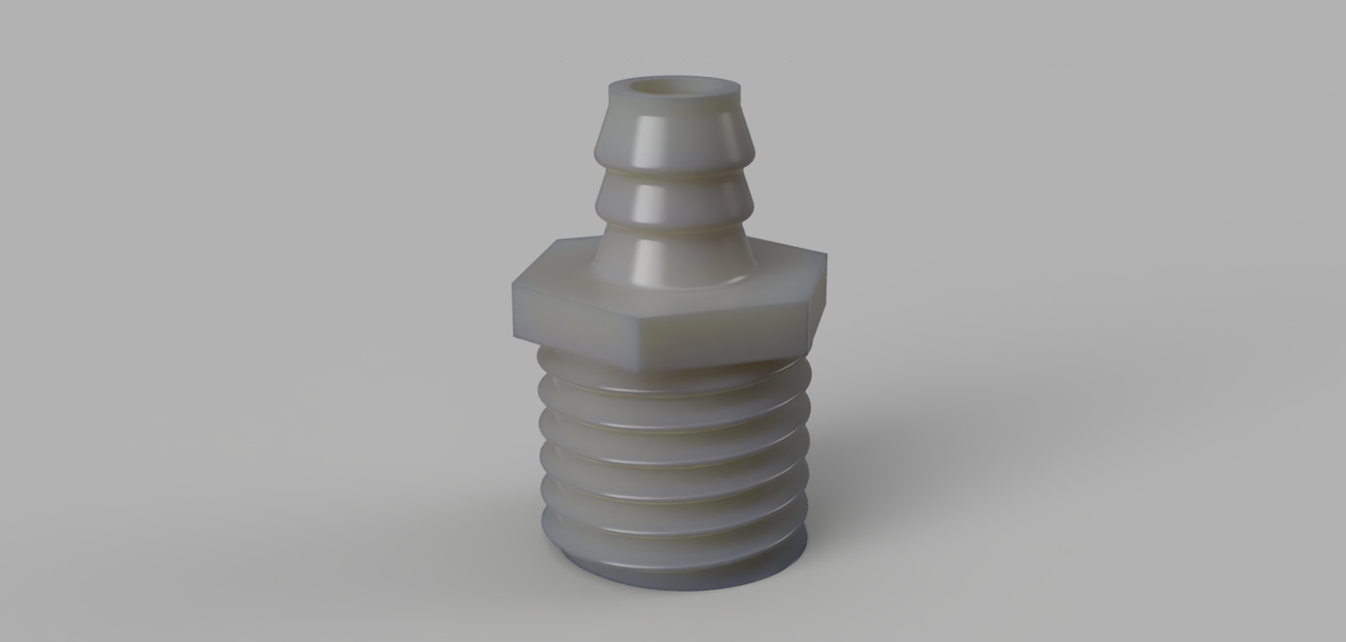 3D Printed Fittings for Silicone Tubing (Fusion 360) : 8 Steps (with ...