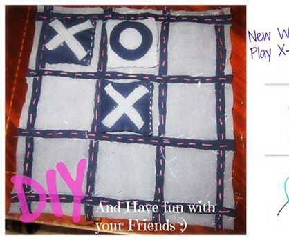 X-O Game With Your Old Jeans : 8 Steps (with Pictures) - Instructables