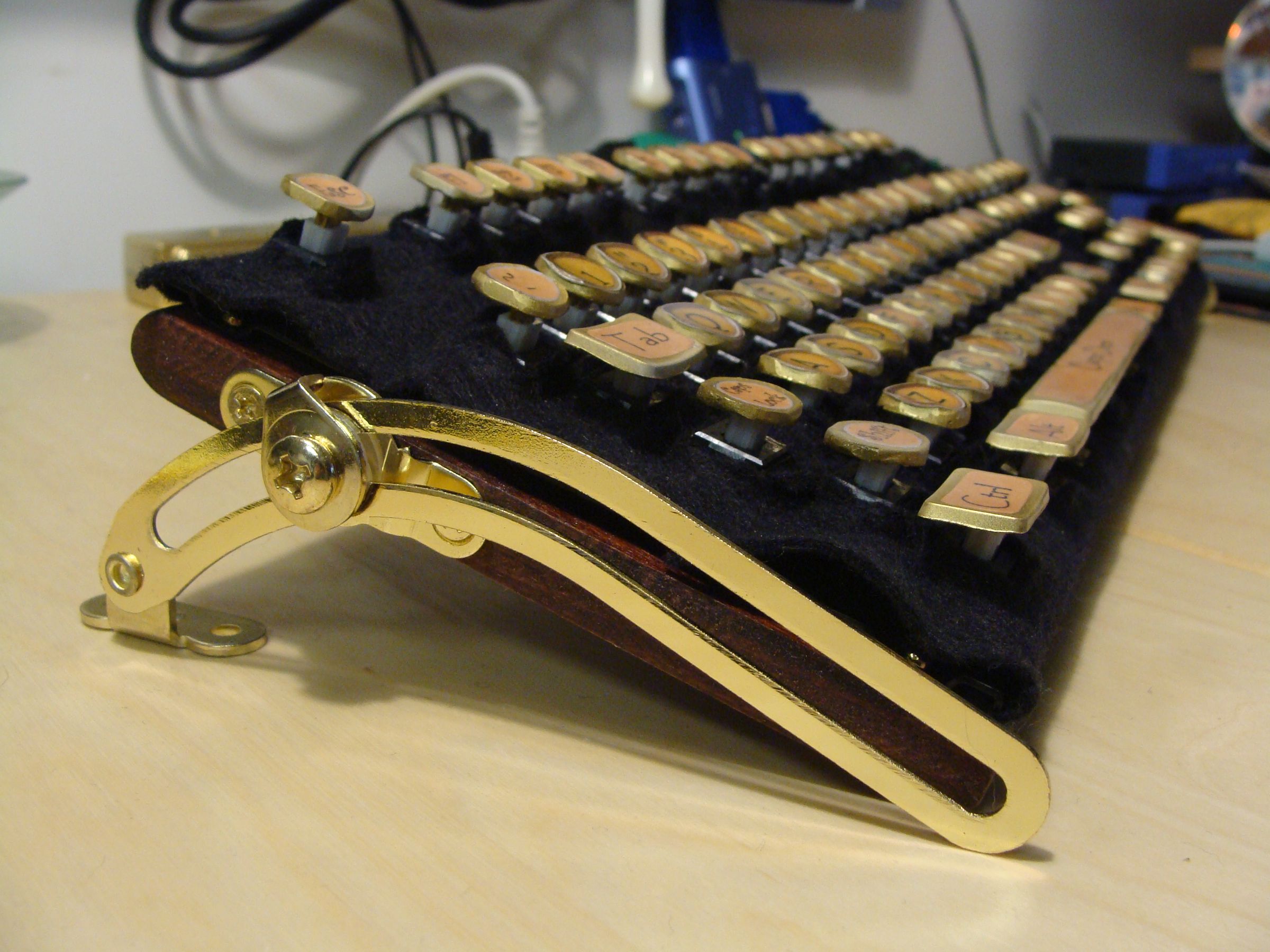 Cheap and Easy to Make Steampunk Keyboard : 7 Steps (with Pictures ...