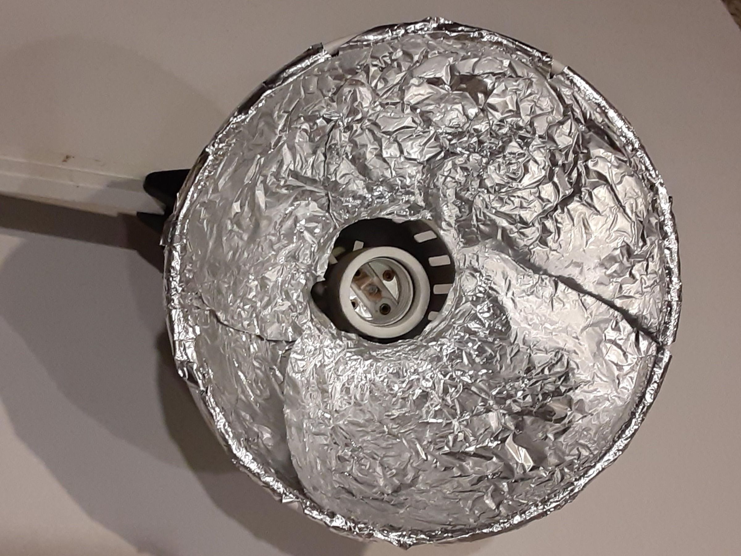 Swing Arm Desk Lamp Reflector Upgrade : 7 Steps (with Pictures ...