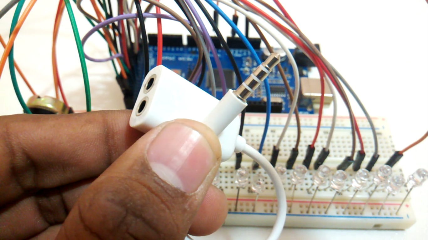 VU METER (Music Visualizer) #1 With Arduino : 8 Steps (with Pictures ...