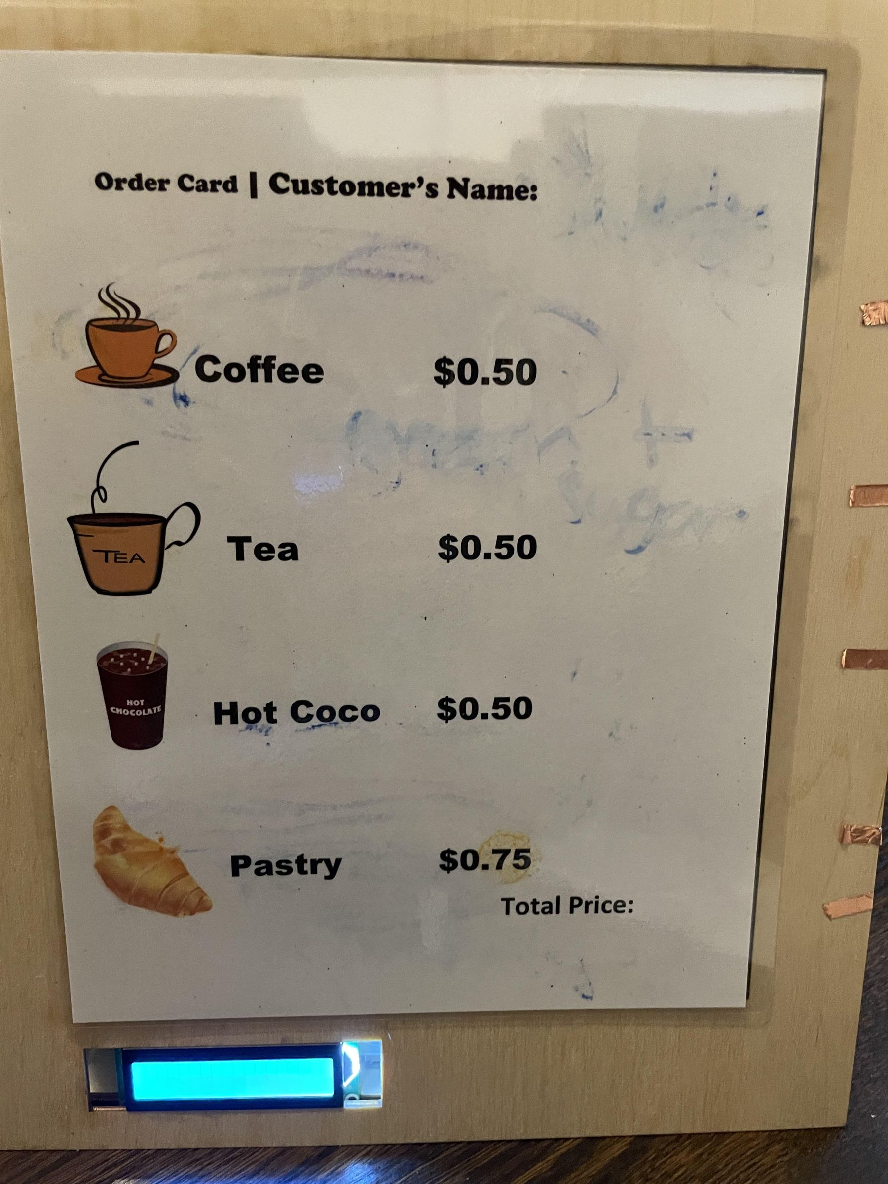 Interactive Menu : 5 Steps - Instructables