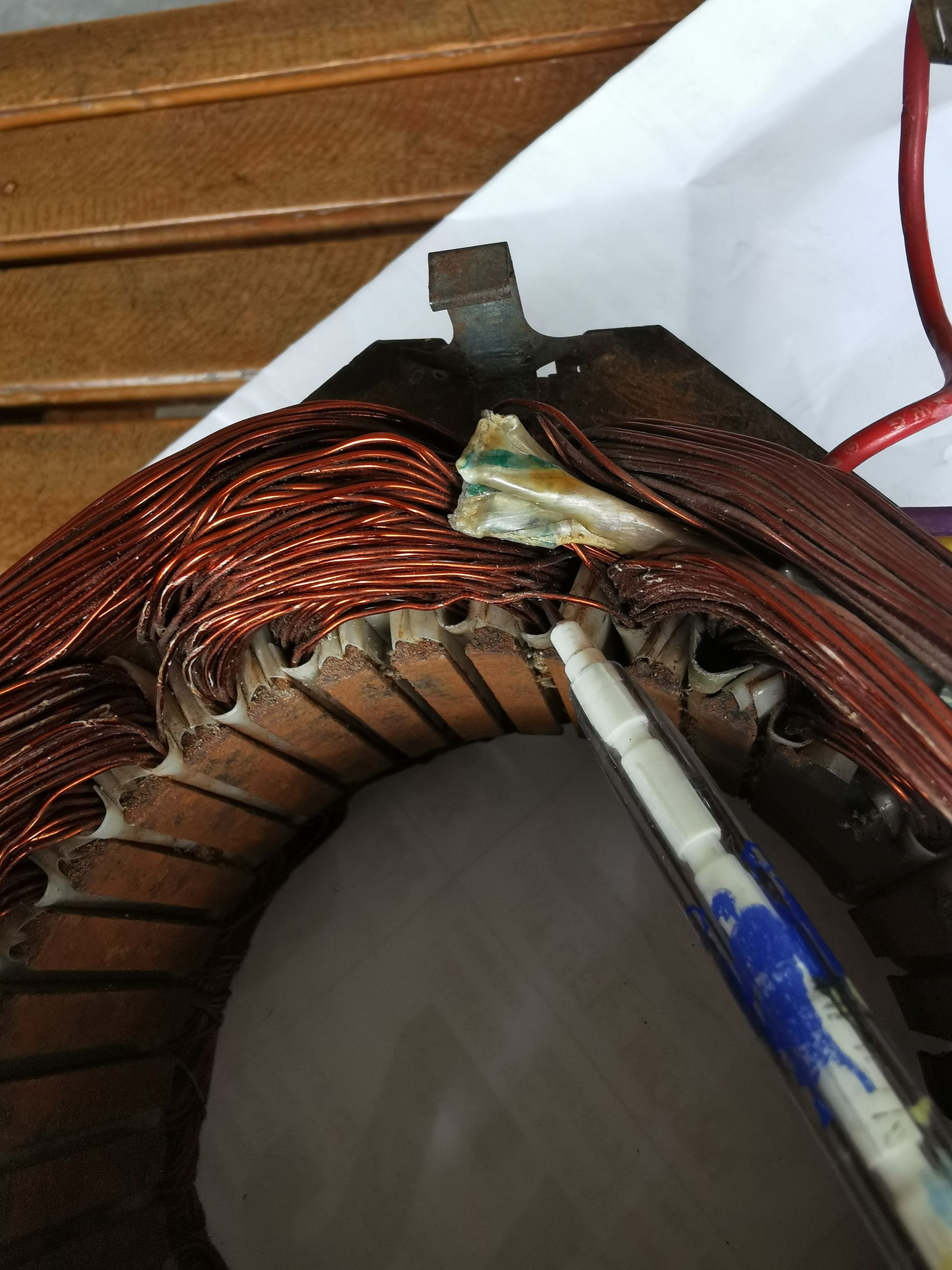 Rewinding and Renovation of the Electric Motor : 45 Steps (with ...