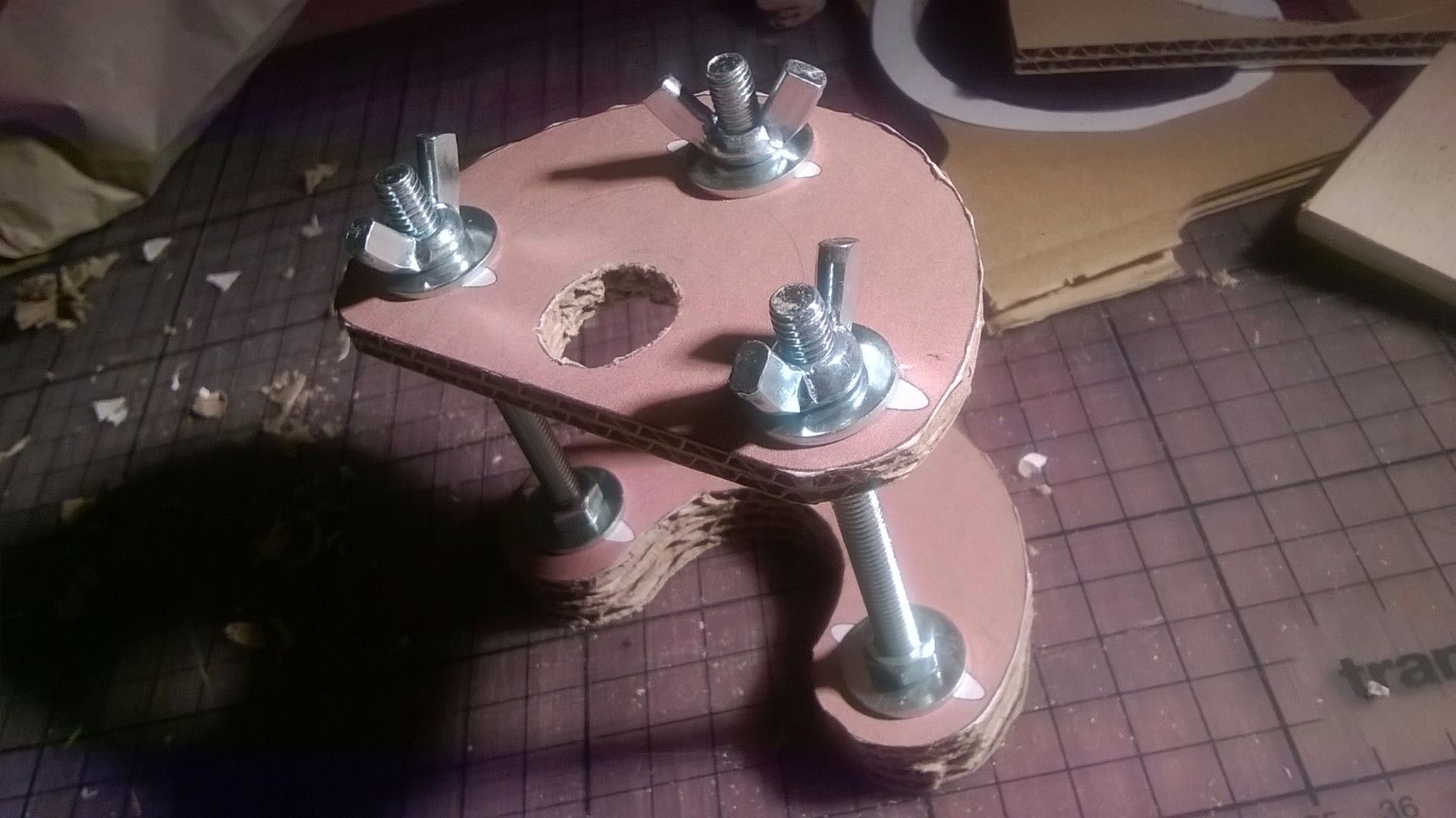 Wooden Precision Mini Router Base for Rotary Tool (with Cardboard ...