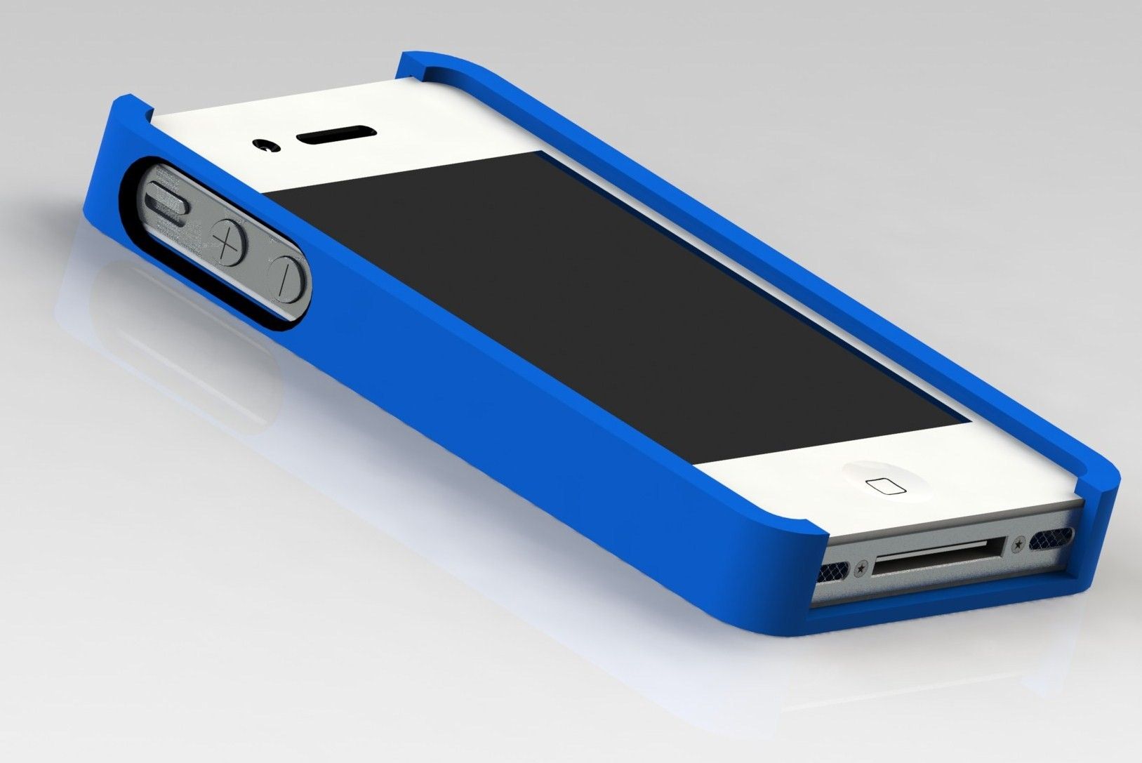 Iphone 4 Light Blue Case