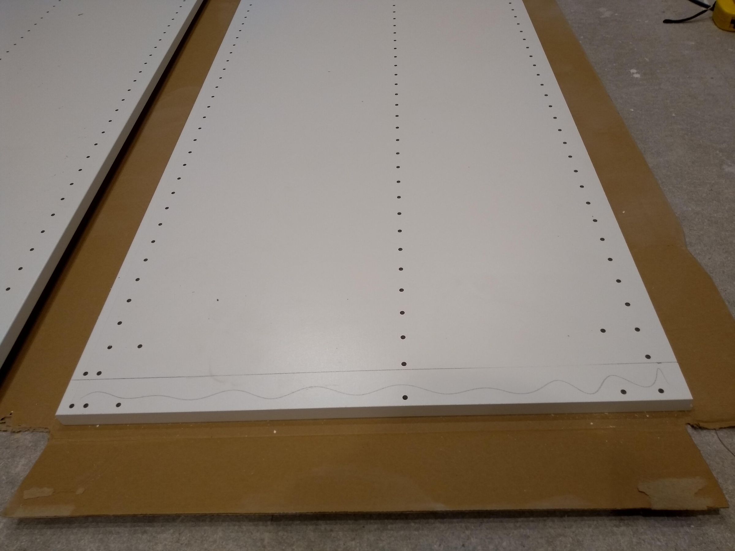 IKEA Pax Wardrobe - Shortening, Reducing Height, Building-in Floor to ...